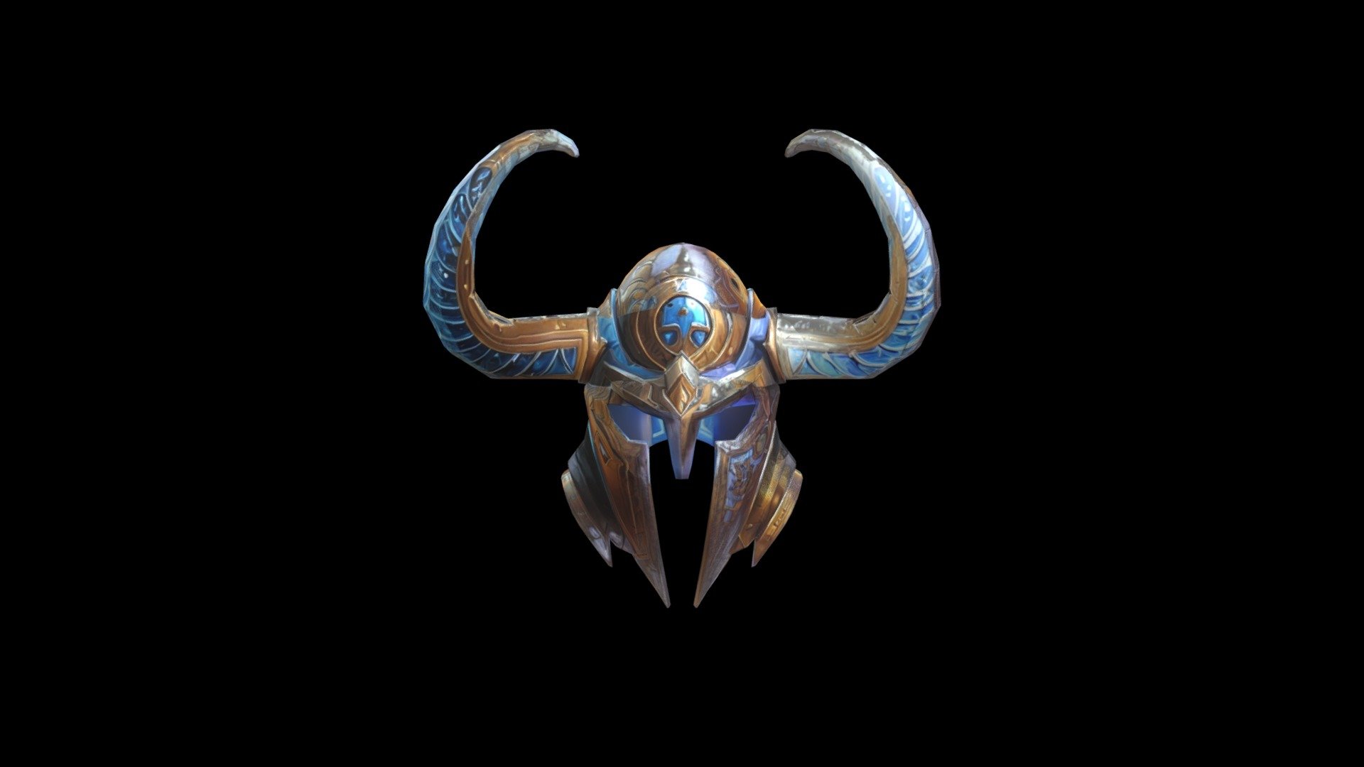 Meshy Helmet Fantasy Stormbringer Helm - Download Free 3D model by ...