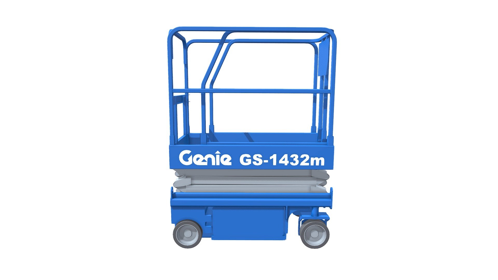 GS-1432 E-Drive Electric Scissor Lifts - 3D model by bimstore ...