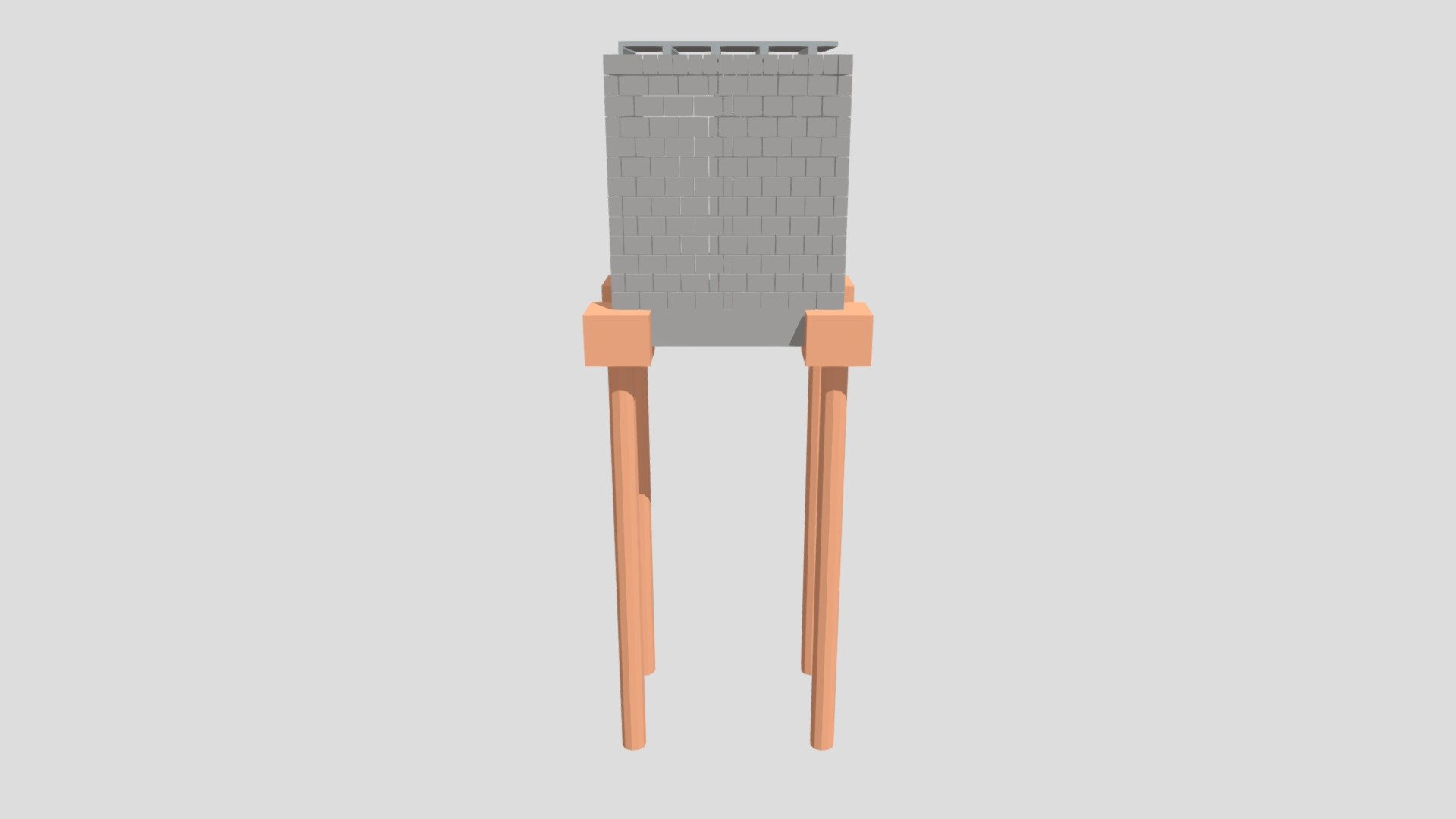3D - Potal das Cores - Casa de bombas RTI - Download Free 3D model by ...