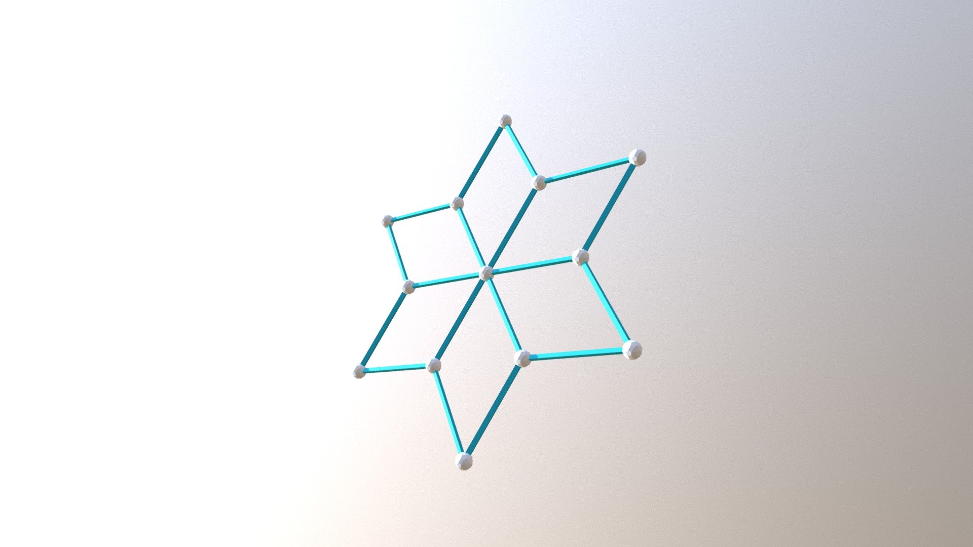 13 18 1 Ice Crystal - 3D model by Zometool [8dd25d6] - Sketchfab