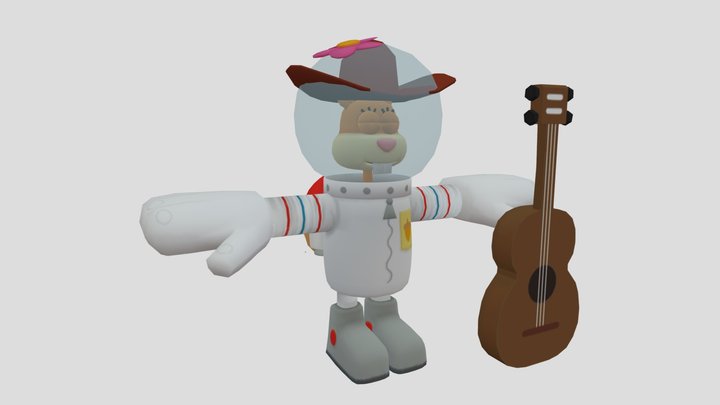 Sandycheeks 3D models - Sketchfab