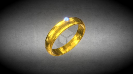 Gold Ring - 3D model by macgar [8dd3cf6] - Sketchfab