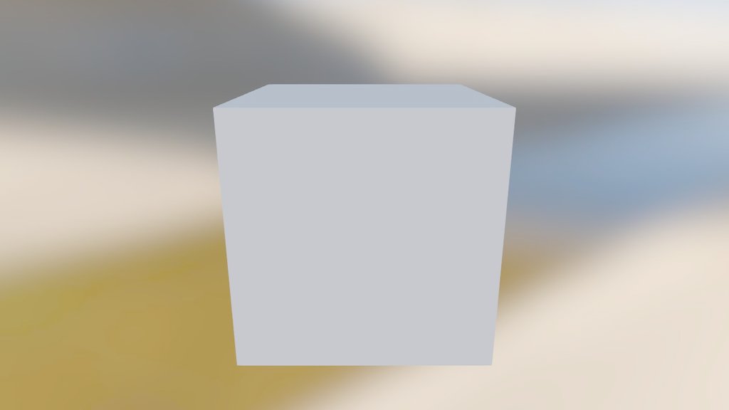 Cube - 3D model by ribon [8dd46ad] - Sketchfab