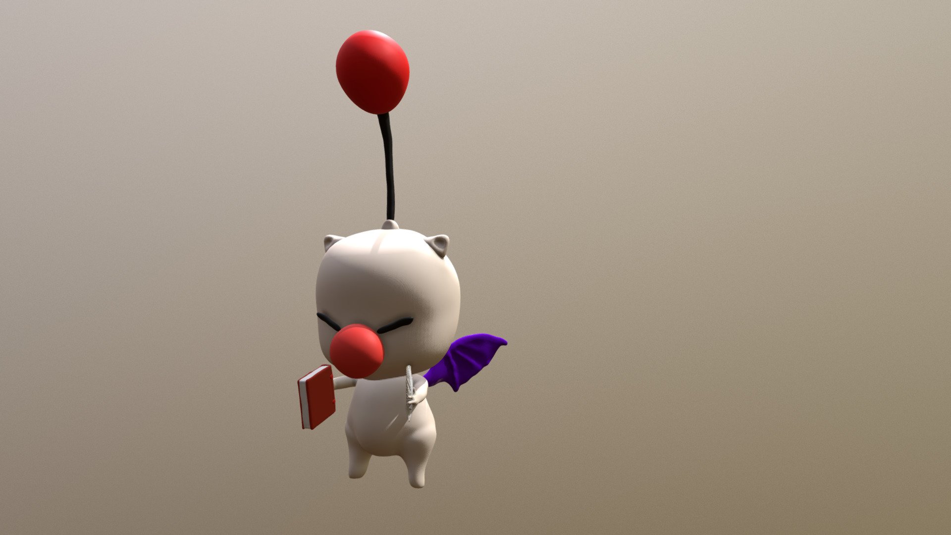 Moogle Final Fantasy - 3D model by xeratdragons (@dragonights91 ...