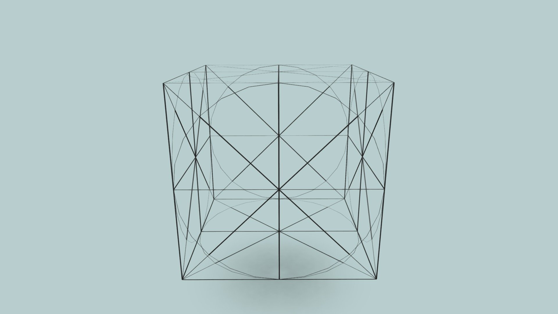 Elipses in Cube - 3D model by max5000 (@graphicdesign2000) [8dd6805 ...