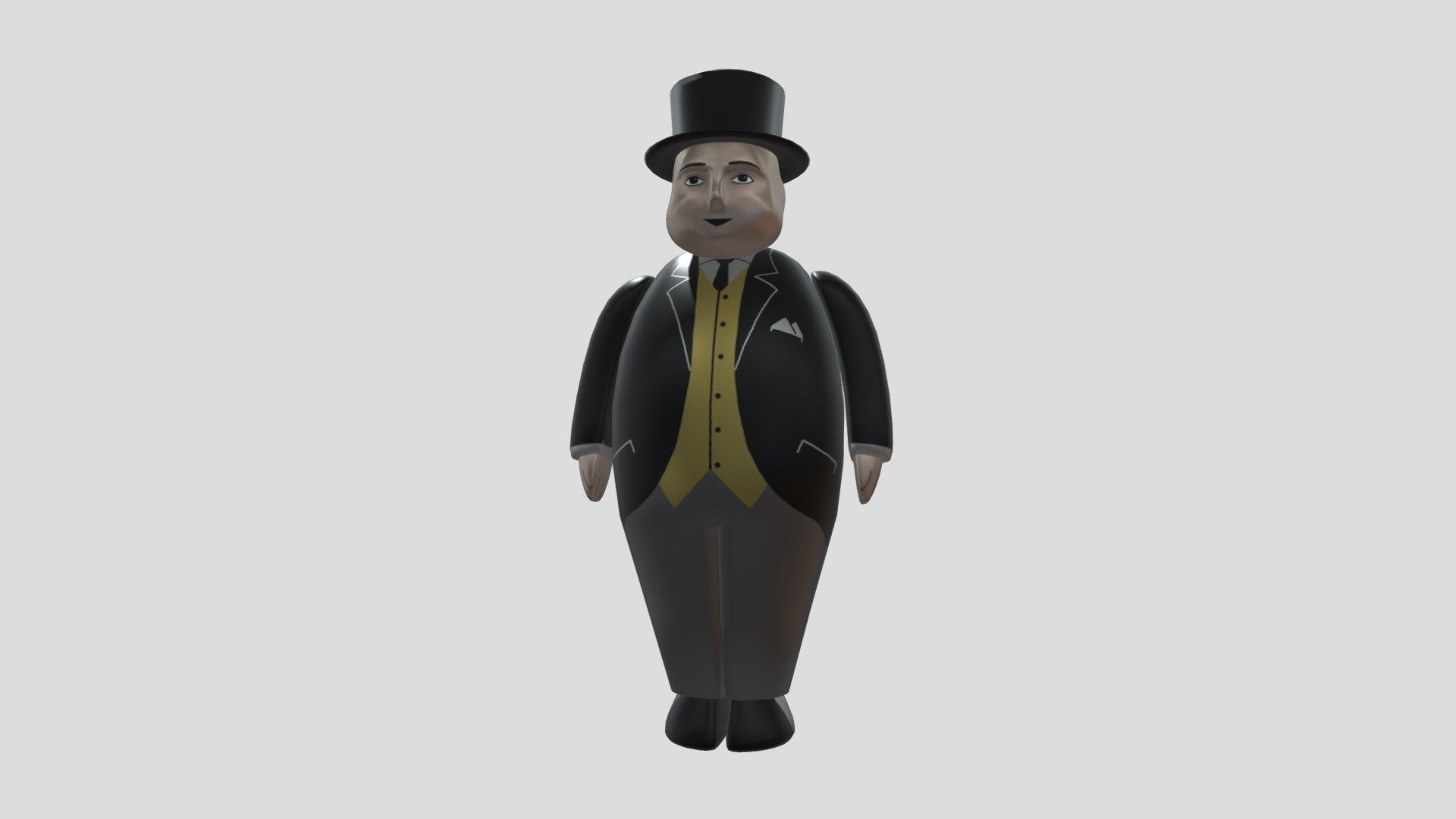 Sir Topham - Download Free 3D model by MARKJ1704 [8dd6995] - Sketchfab