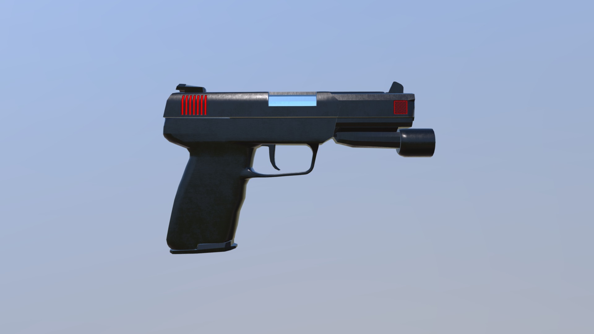 Pistol - 3D model by Sean_Theroux [8dd71d4] - Sketchfab
