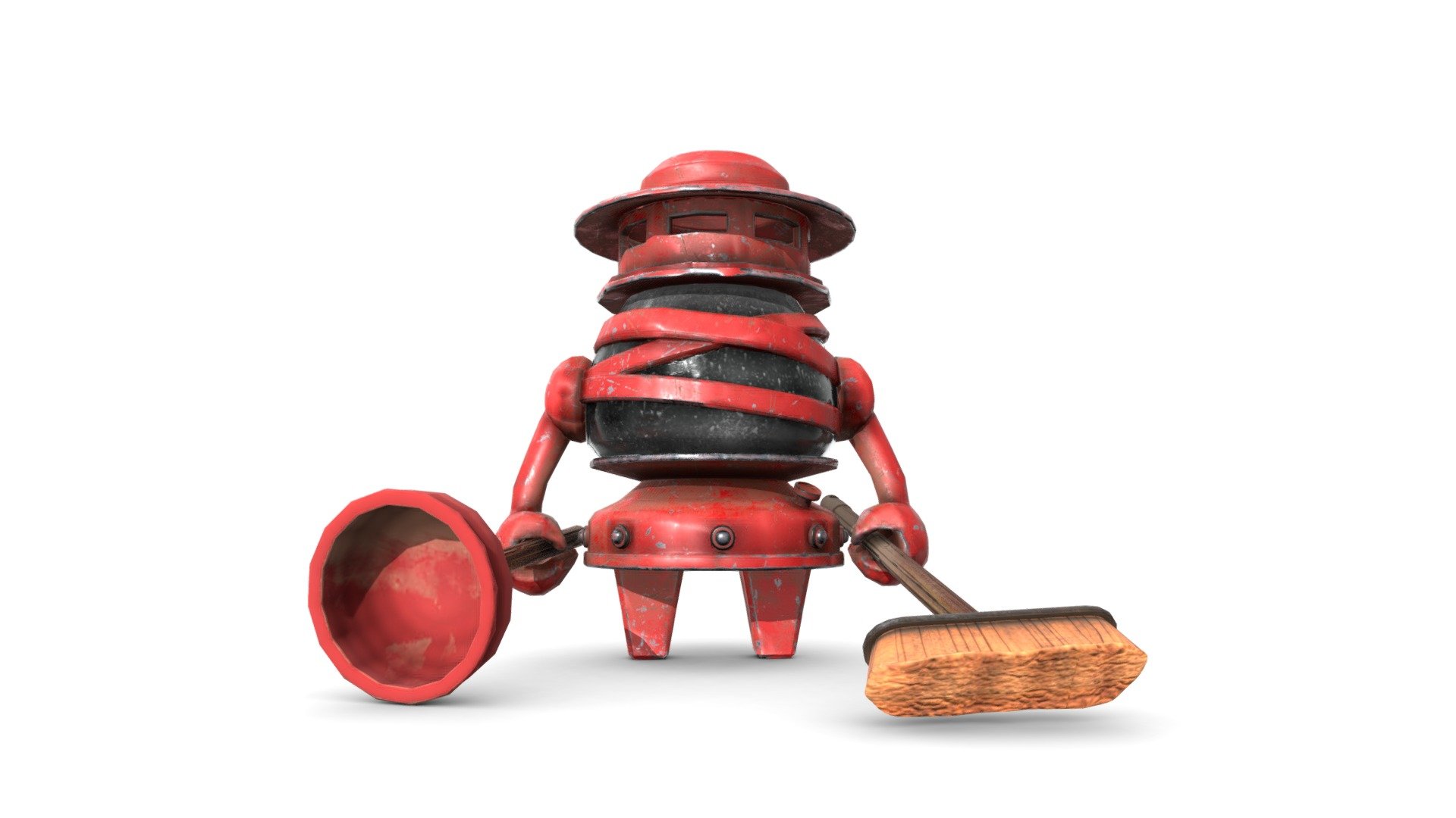 Samurai Lamp. - 3D model by Pavel (@pavelj) [8dd8df3] - Sketchfab