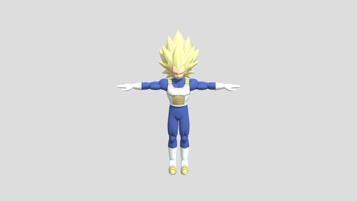 Vegeta 3D models - Sketchfab