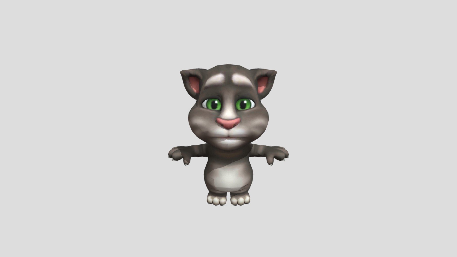 talking-tom-baby - Download Free 3D model by Cutelucyandtom23 ...