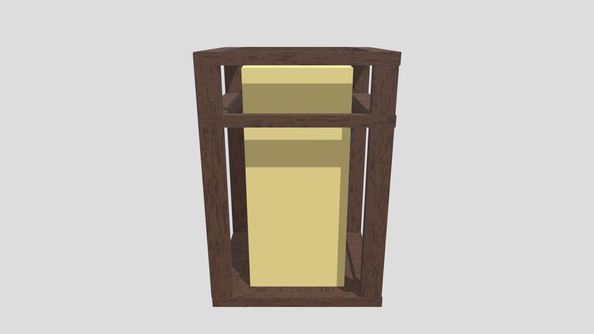 Japanese_Lamp1 - 3D model by DemiZwiersch [8ddc44d] - Sketchfab