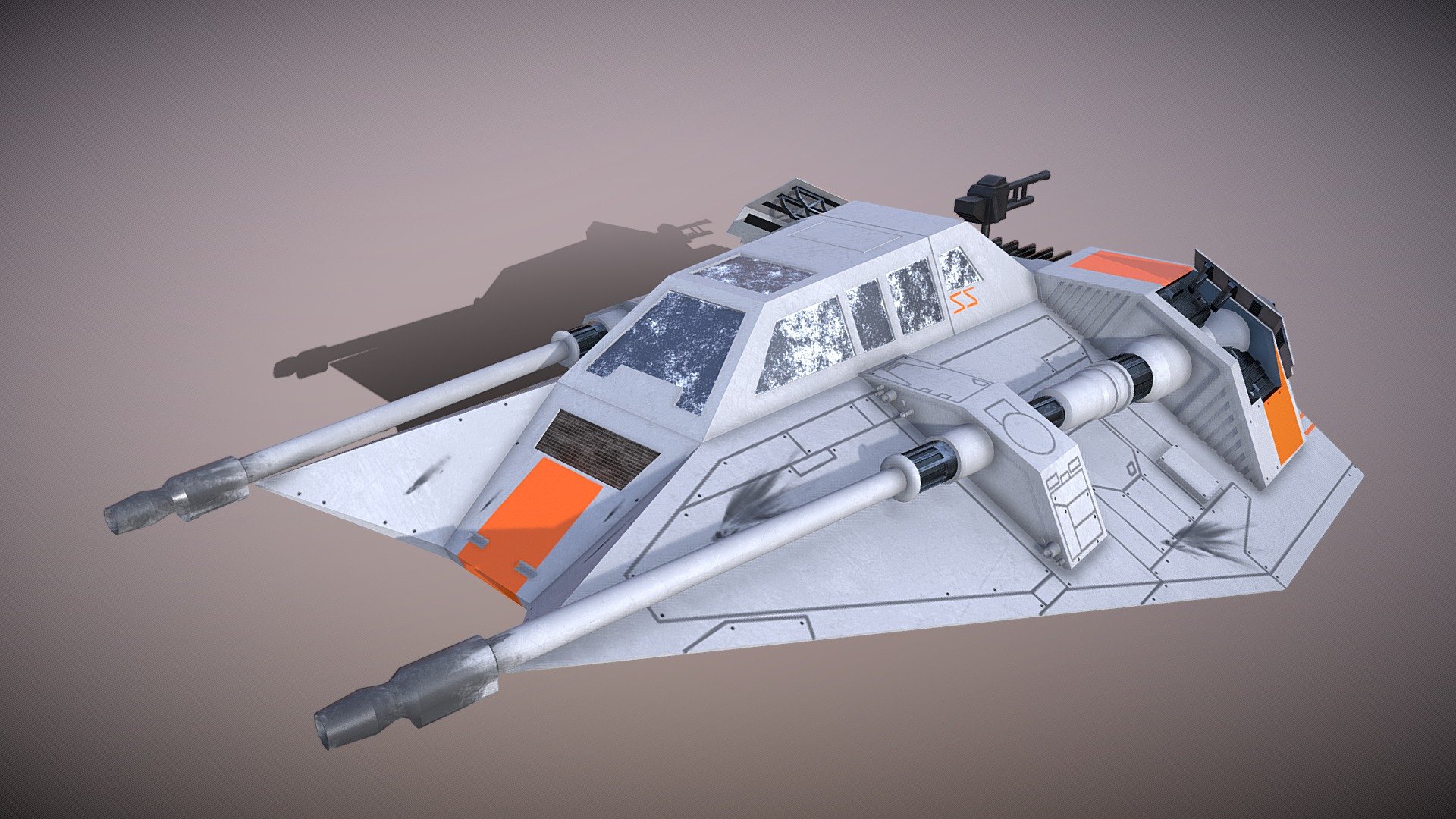 Star Wars: Snowspeeder - Buy Royalty Free 3D model by tobycrome ...