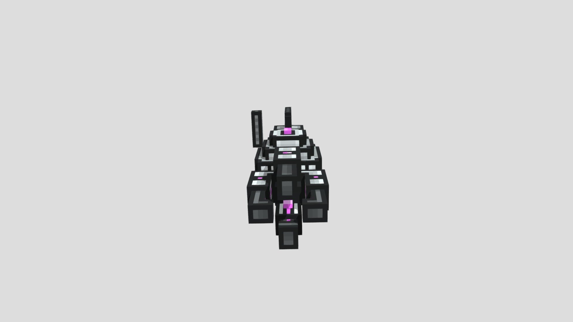 Laser Minigun Model Pixel Gun 3D - Download Free 3D model by ...