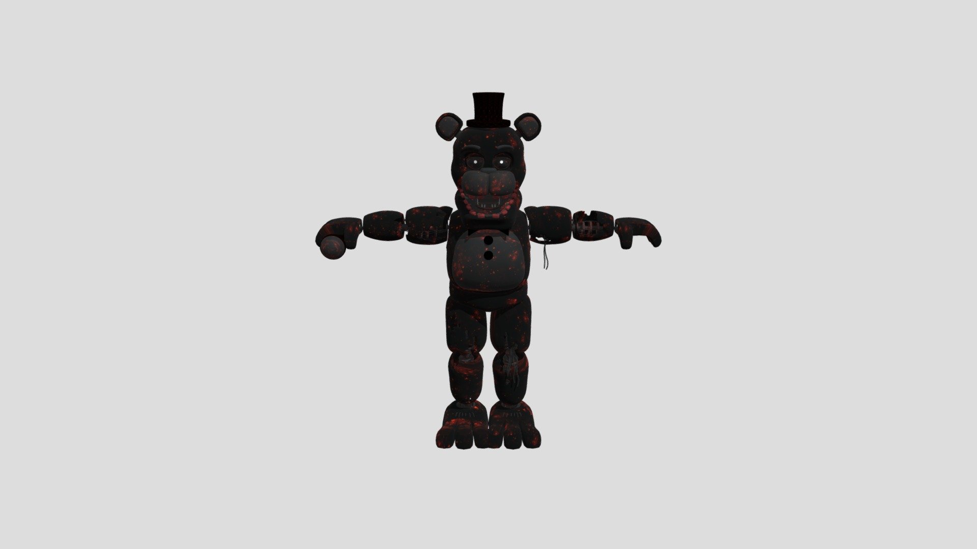 burning freddy-fnaf - Download Free 3D model by fnaflova [8de3a7b ...