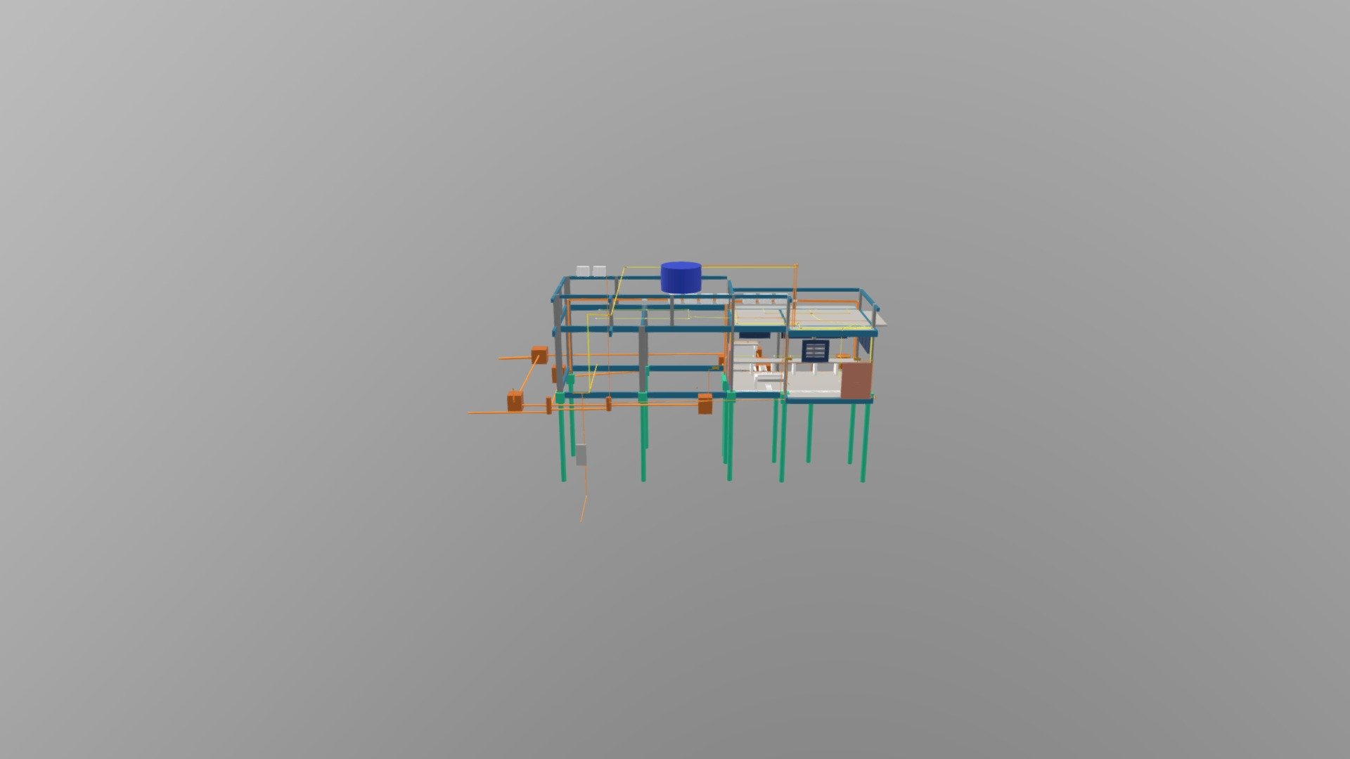 Modelo 3D - Ampliação LMTC (UNIOESTE) - 3D model by andreistchuk ...