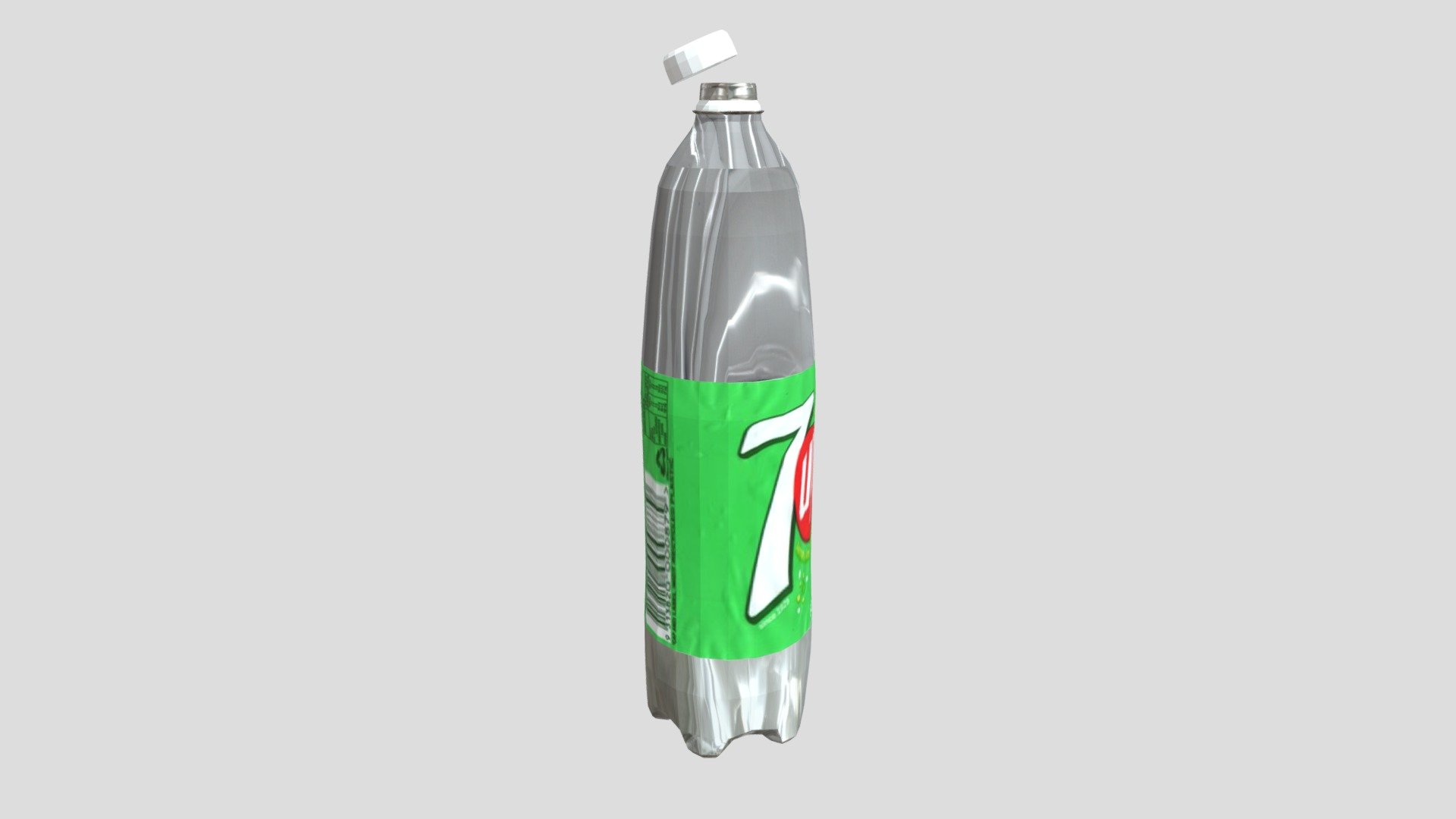 Plastic Bottle - Download Free 3D model by William (@simwi) [8de3fbb ...