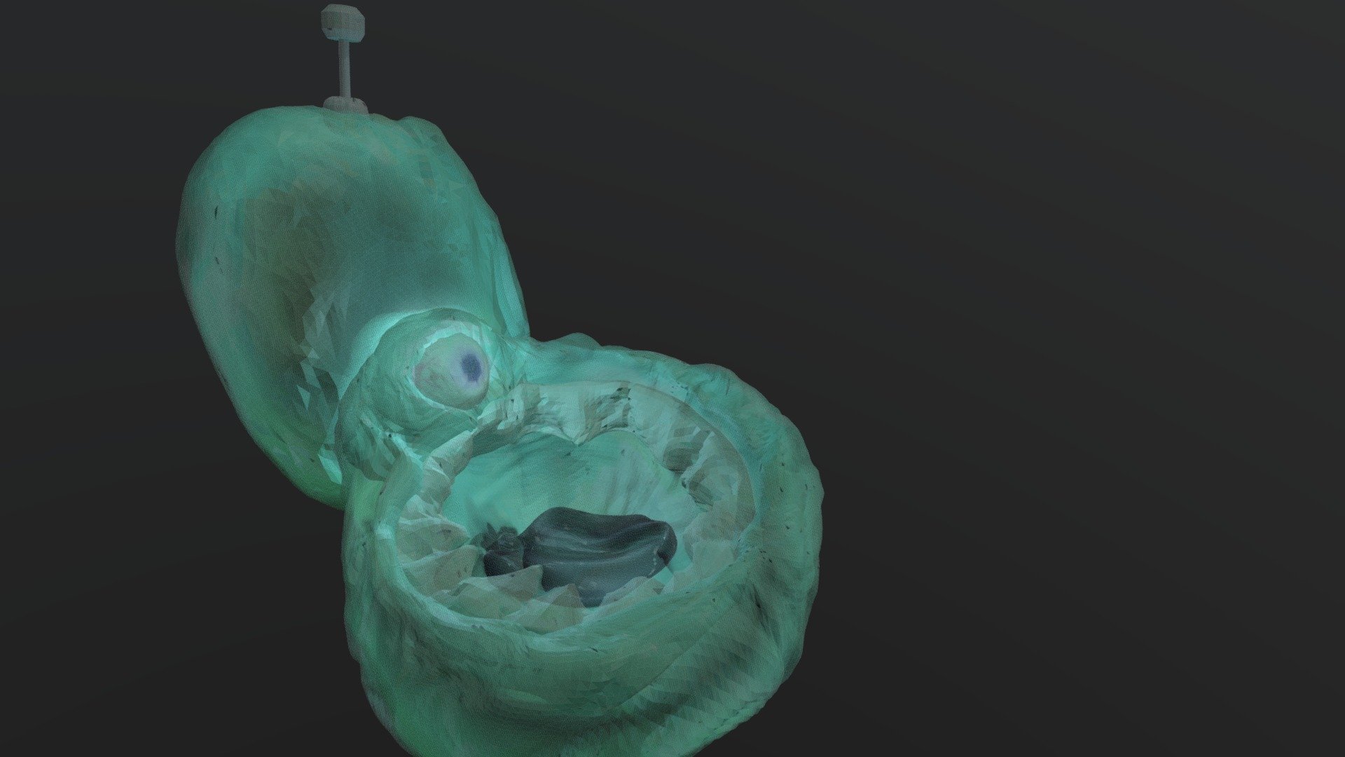 monster toilet - Download Free 3D model by amoguus [8de4485] - Sketchfab