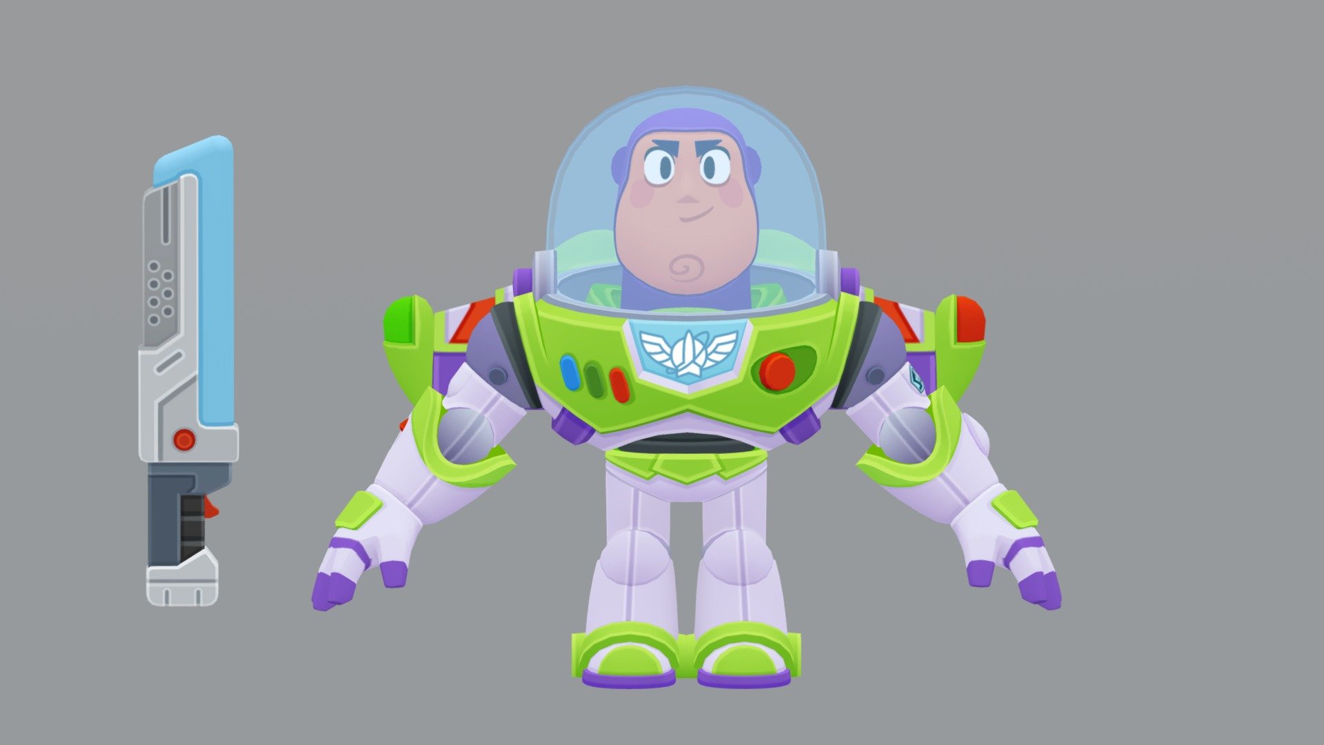 Buzz lightyear Brawler - Download Free 3D model by pyeerz [8de4660 ...