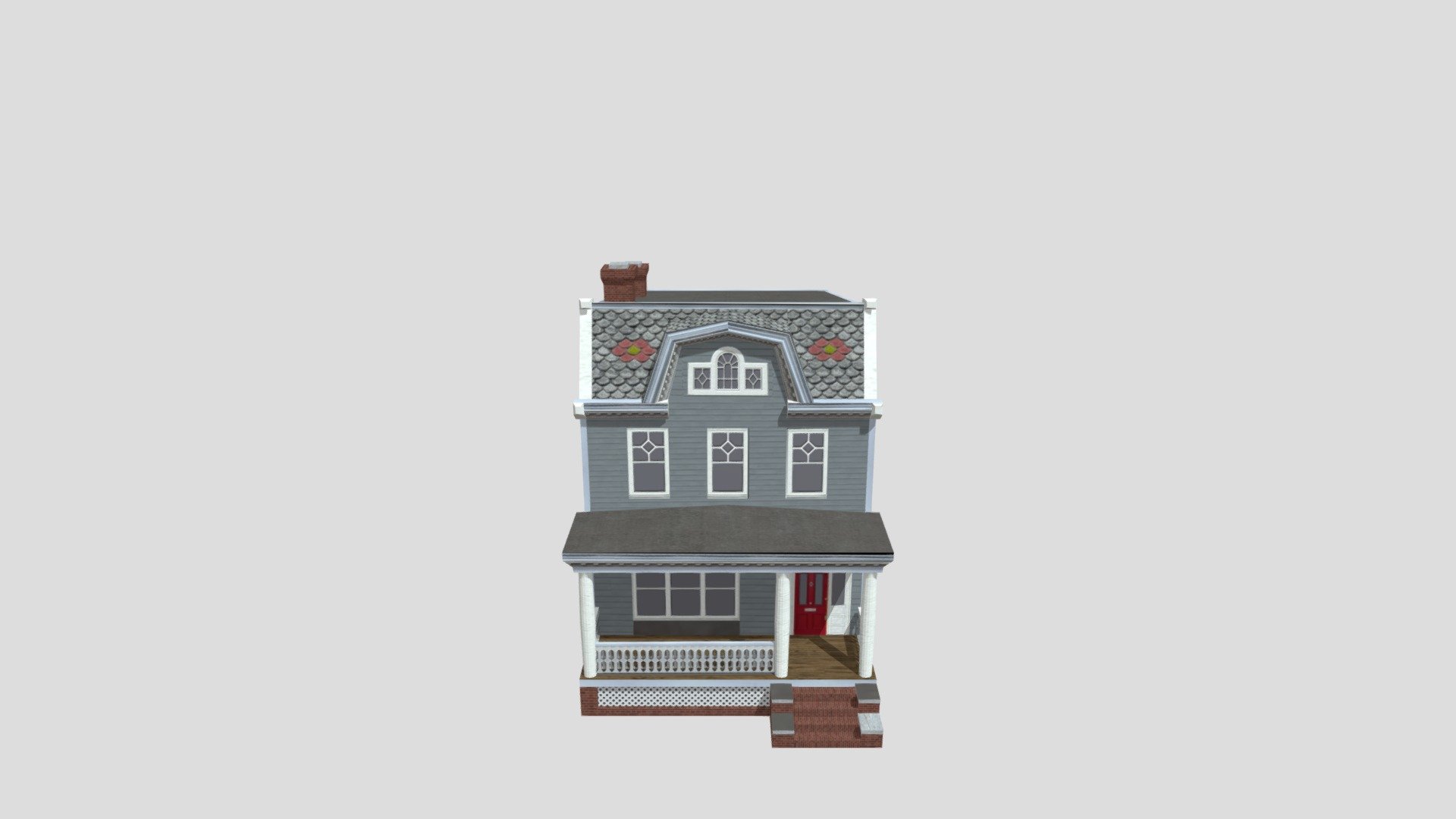 RVA Detached House 03a - Download Free 3D model by GildedAge [8de5dcf ...