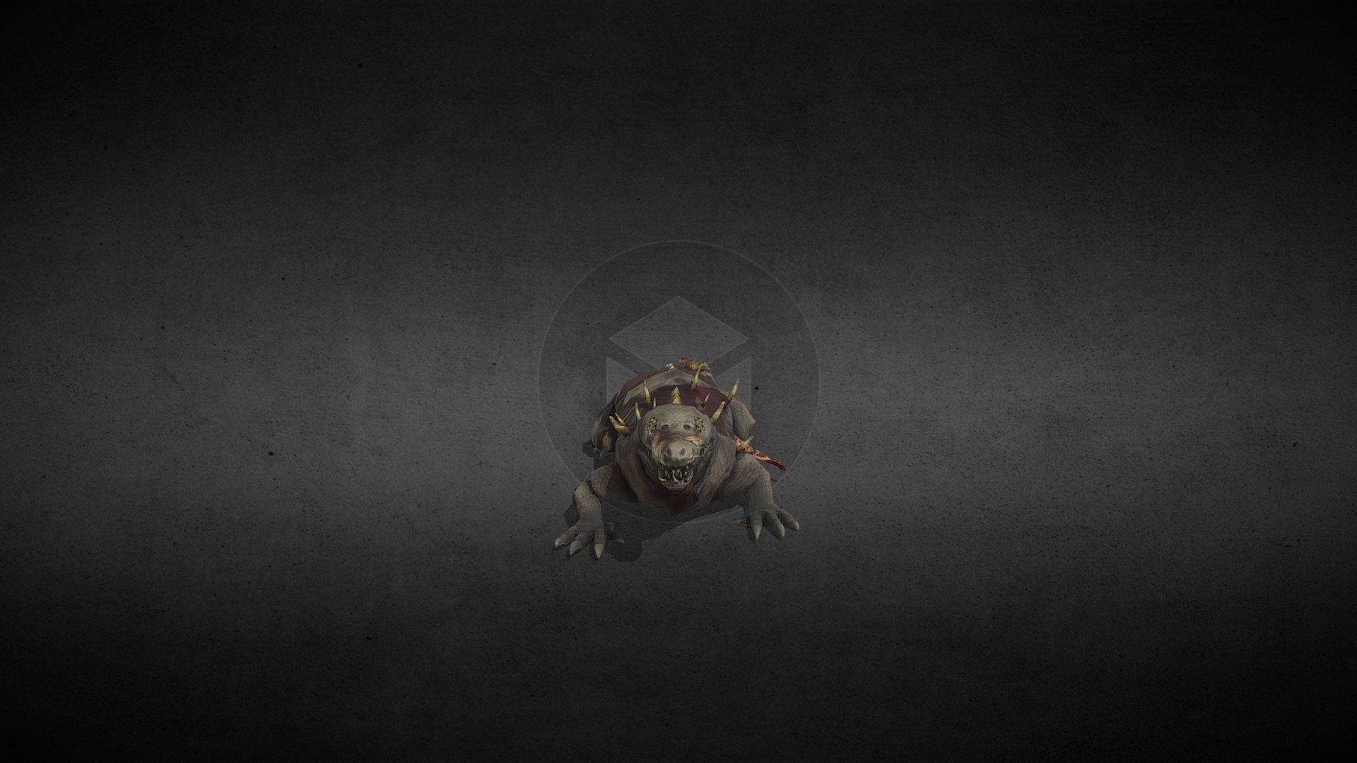 SCP-682 [SCP: CB Nine Tailed Fox Mod] - Download Free 3D model by Night ...