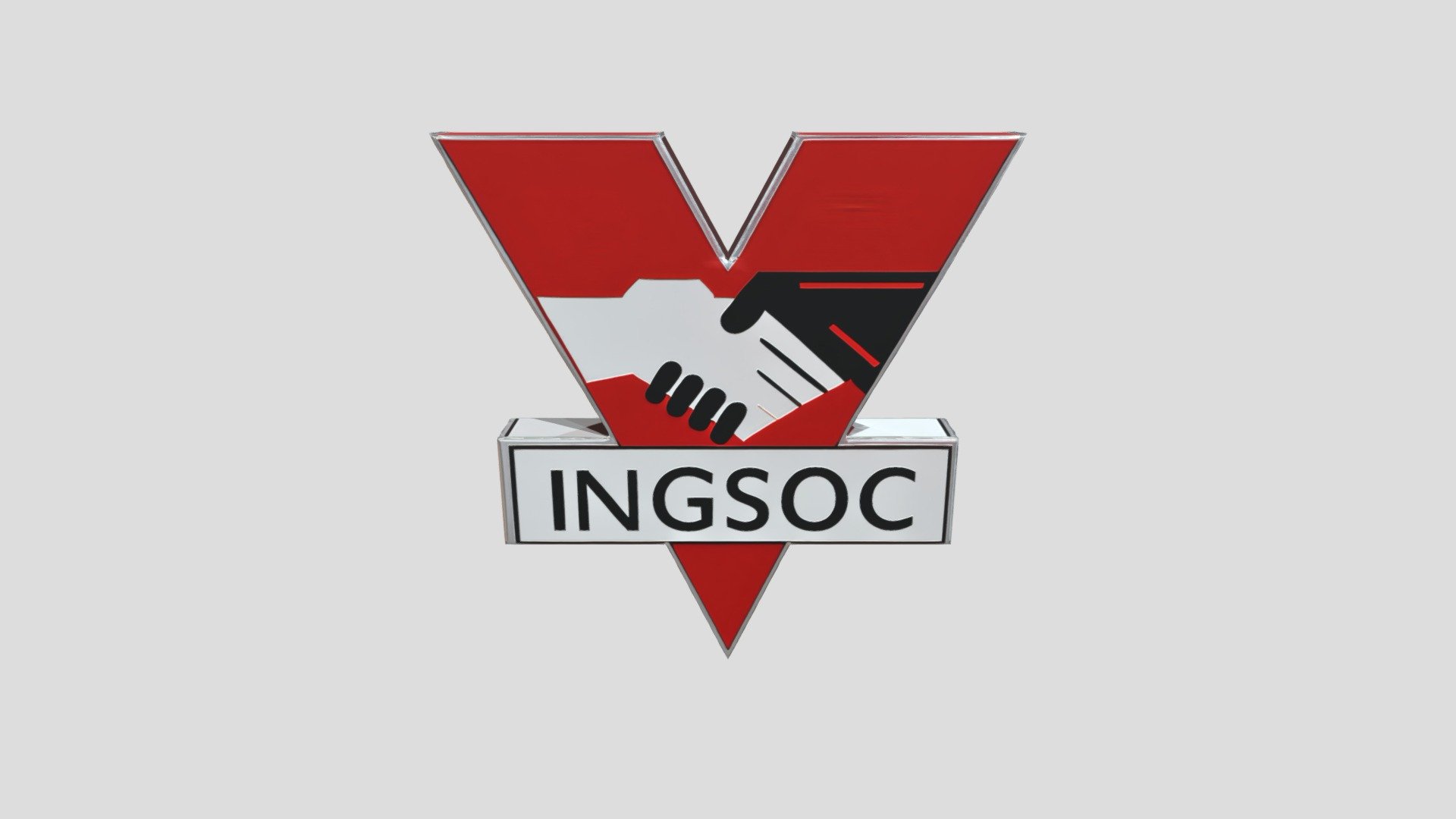 INGSOC – The Eternal Emblem of Power and Order ⚫ - Download Free 3D ...