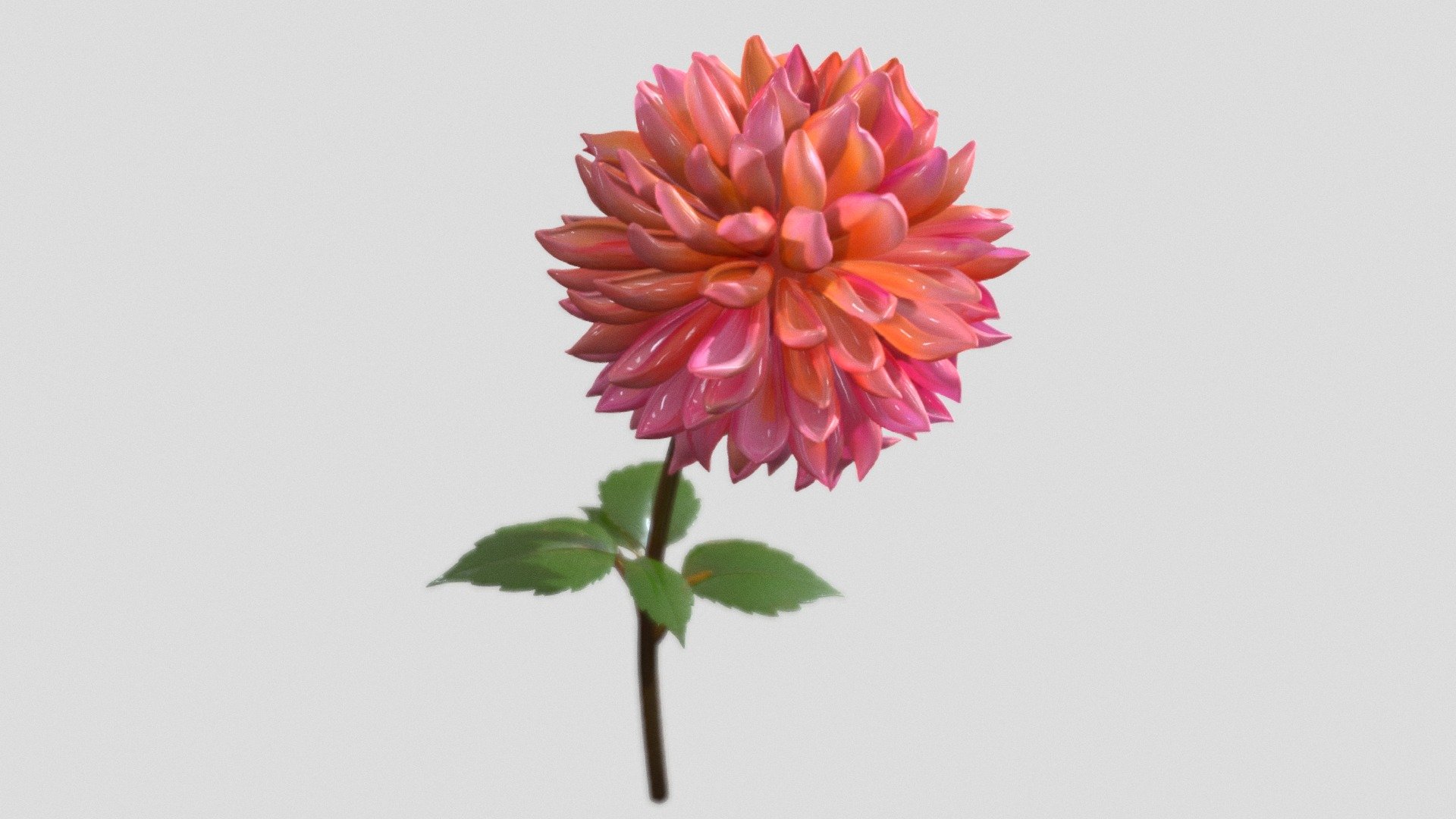 Beautiful Flower - 3D model by Andrin Sky (@halobungie) [8de7fde ...
