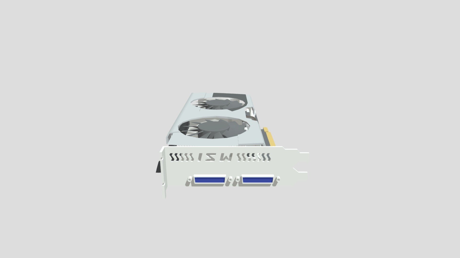 Videocard Draft - 3D model by HugoVasques [8de91cd] - Sketchfab