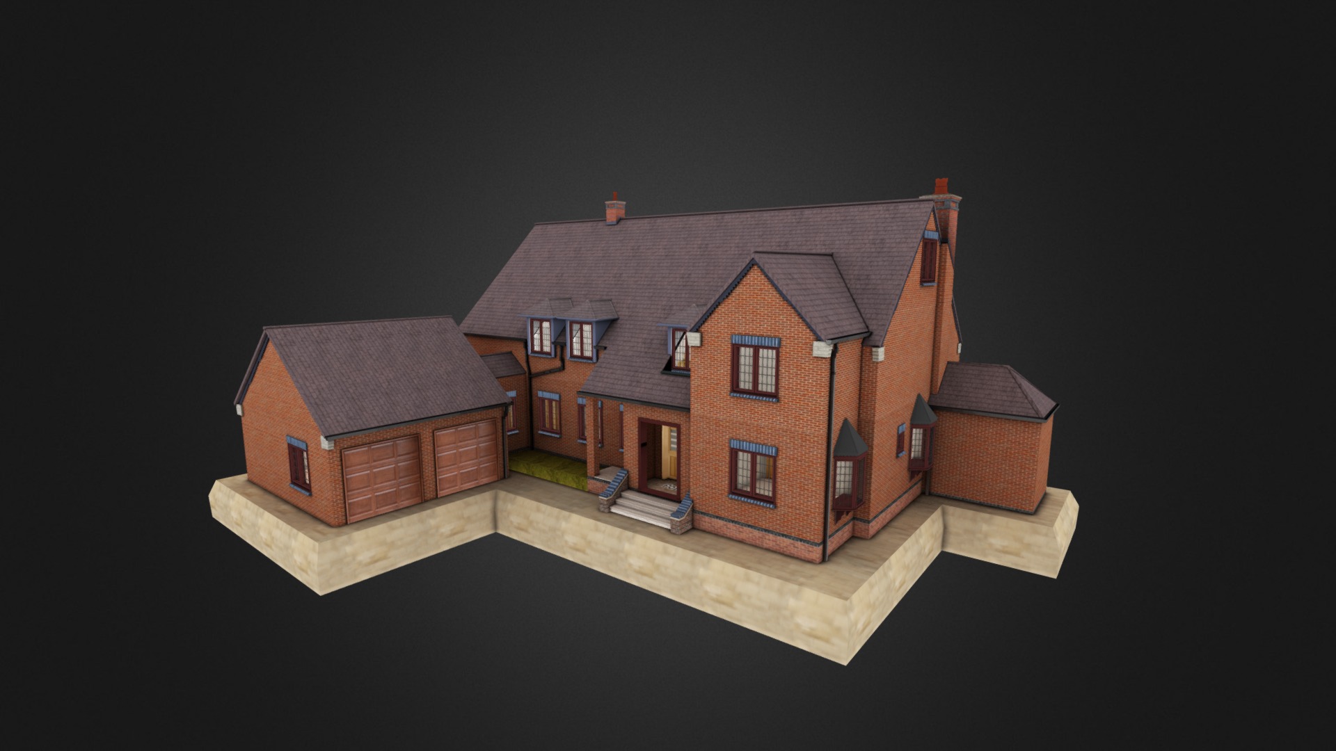 Man House Fbx - 3D model by Ah3dvis [8de9ecc] - Sketchfab