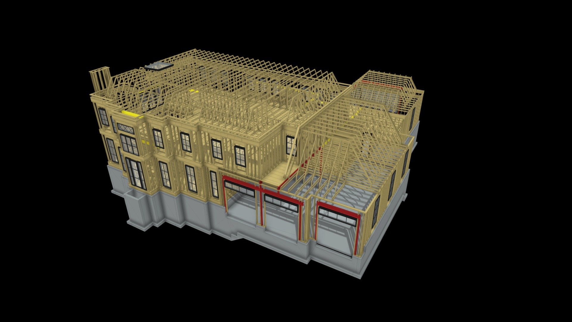 Noblewood - Full Framing - 3D model by studio meliora (@studiomeliora ...