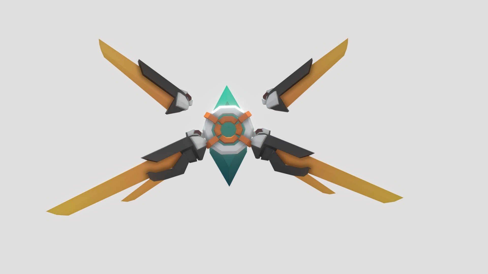 SciFi crystal bot - Download Free 3D model by abhishekfarshwan ...