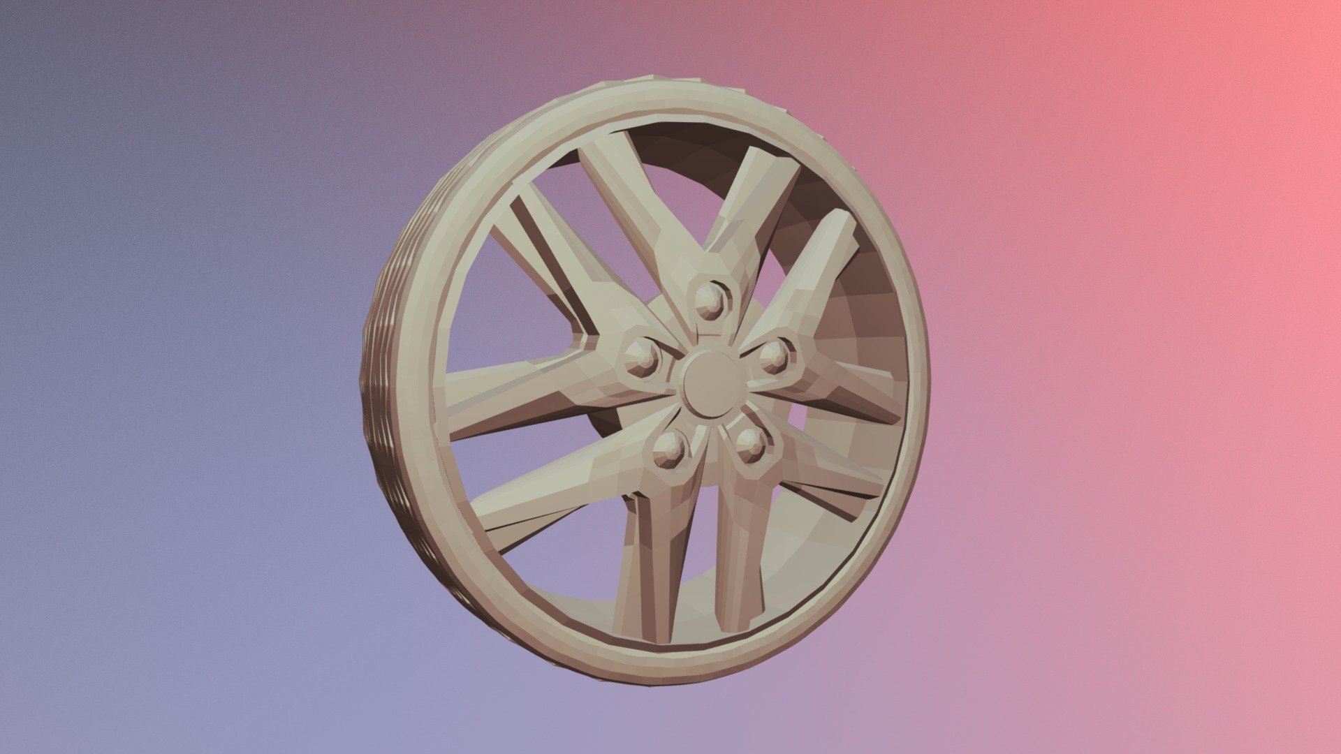 Car Wheel - 3D model by aibaras79 [8def3d2] - Sketchfab