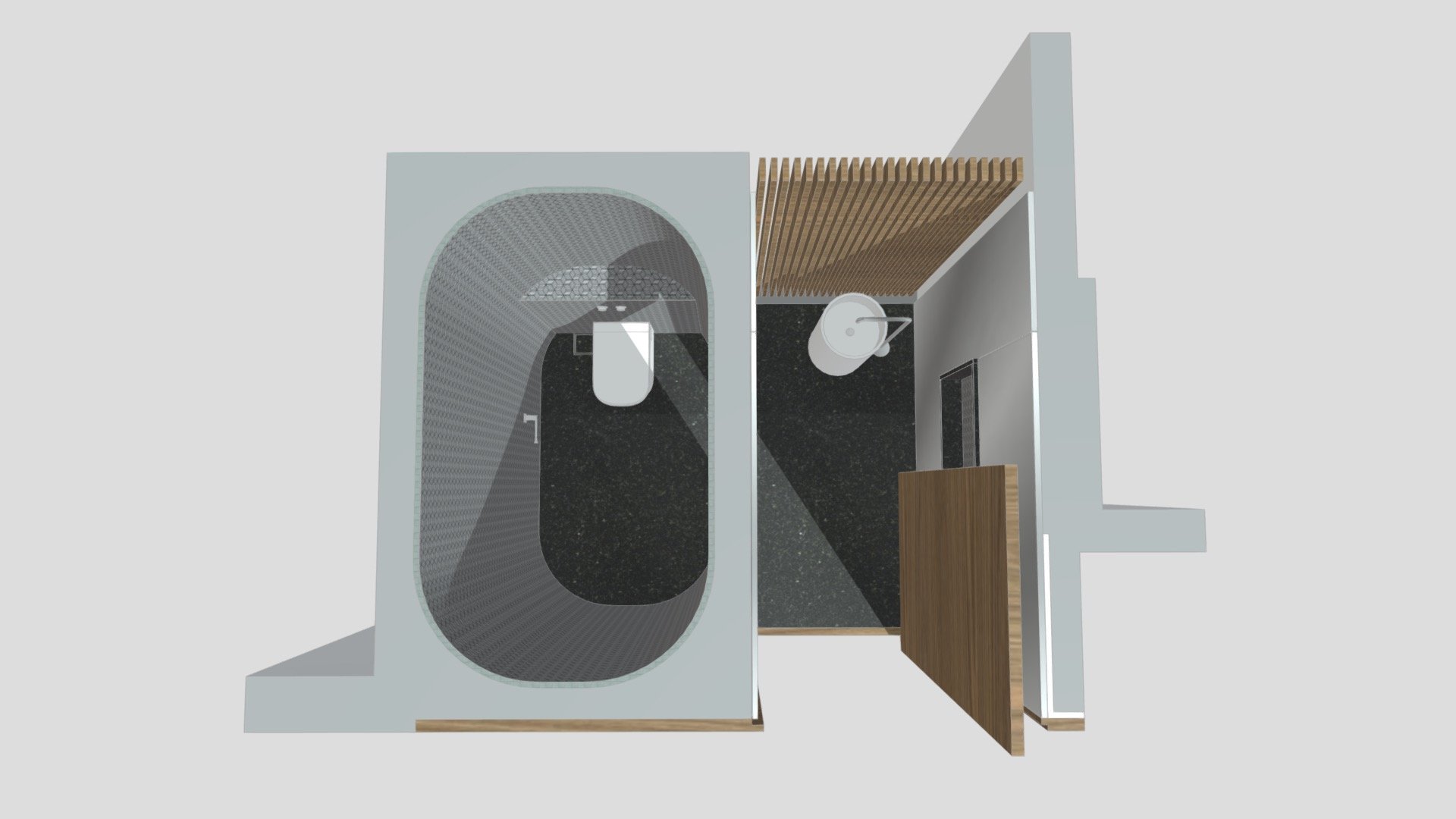 [1CG] Powder Room 2 - 3D model by matt z chan (@mattzch) [8def7ee ...