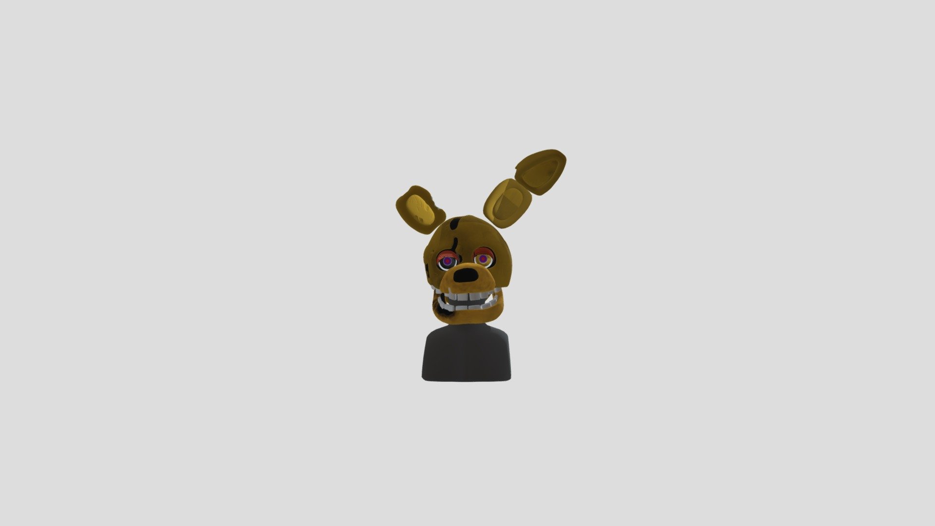 The Yellow Rabbit - Download Free 3D model by dwall8611 [8df27be ...