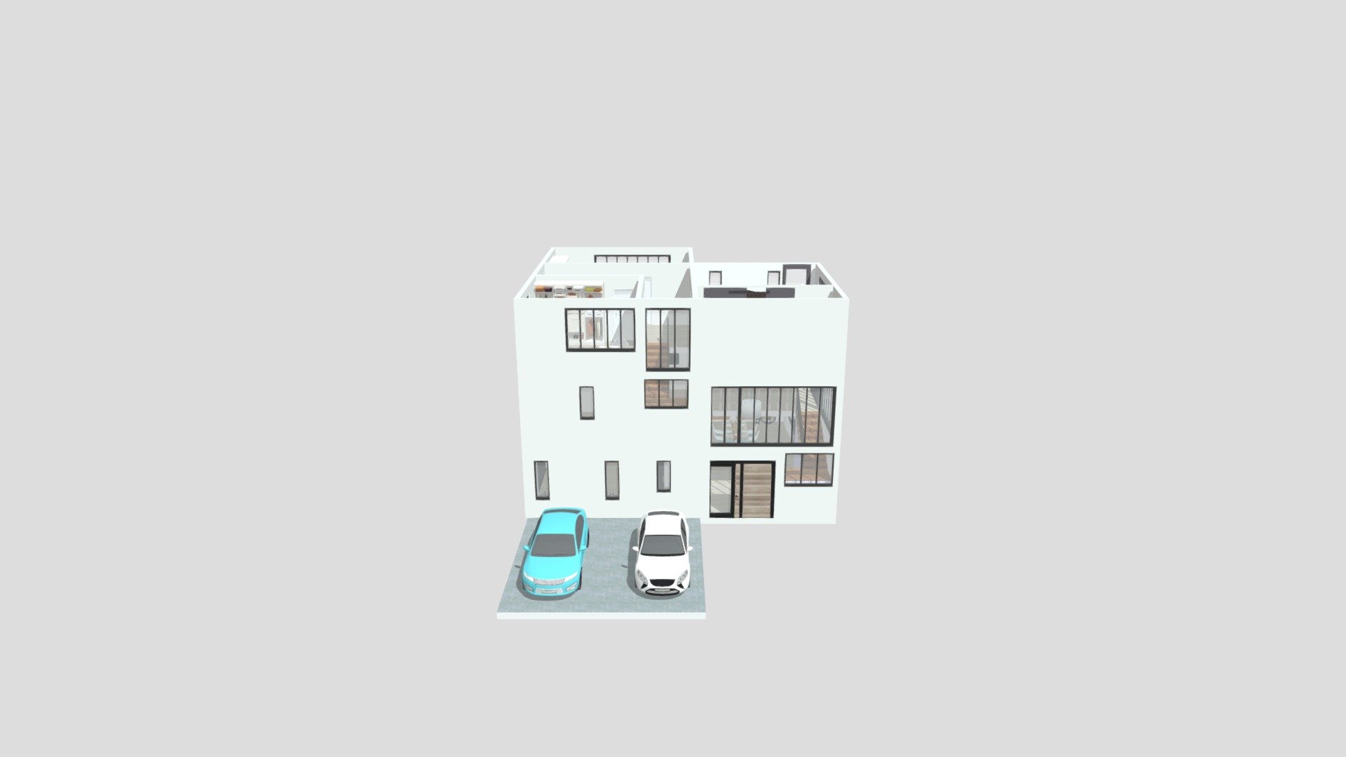 Cool house - Download Free 3D model by Home Design 3D (@homedesign3d ...
