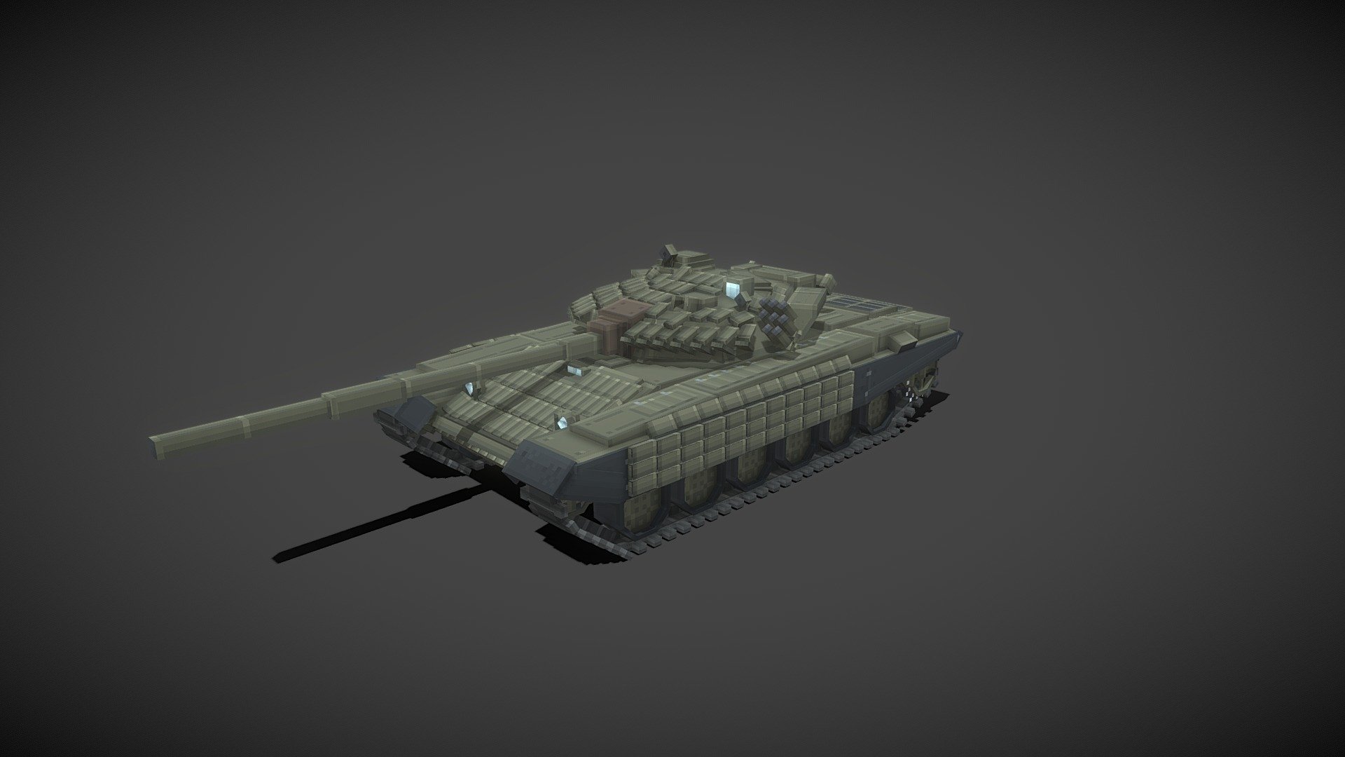 T-72AV [LOW-POLY] - 3D model by BLACKOUT1987 (@blackout_198787) [8df563f] - Sketchfab