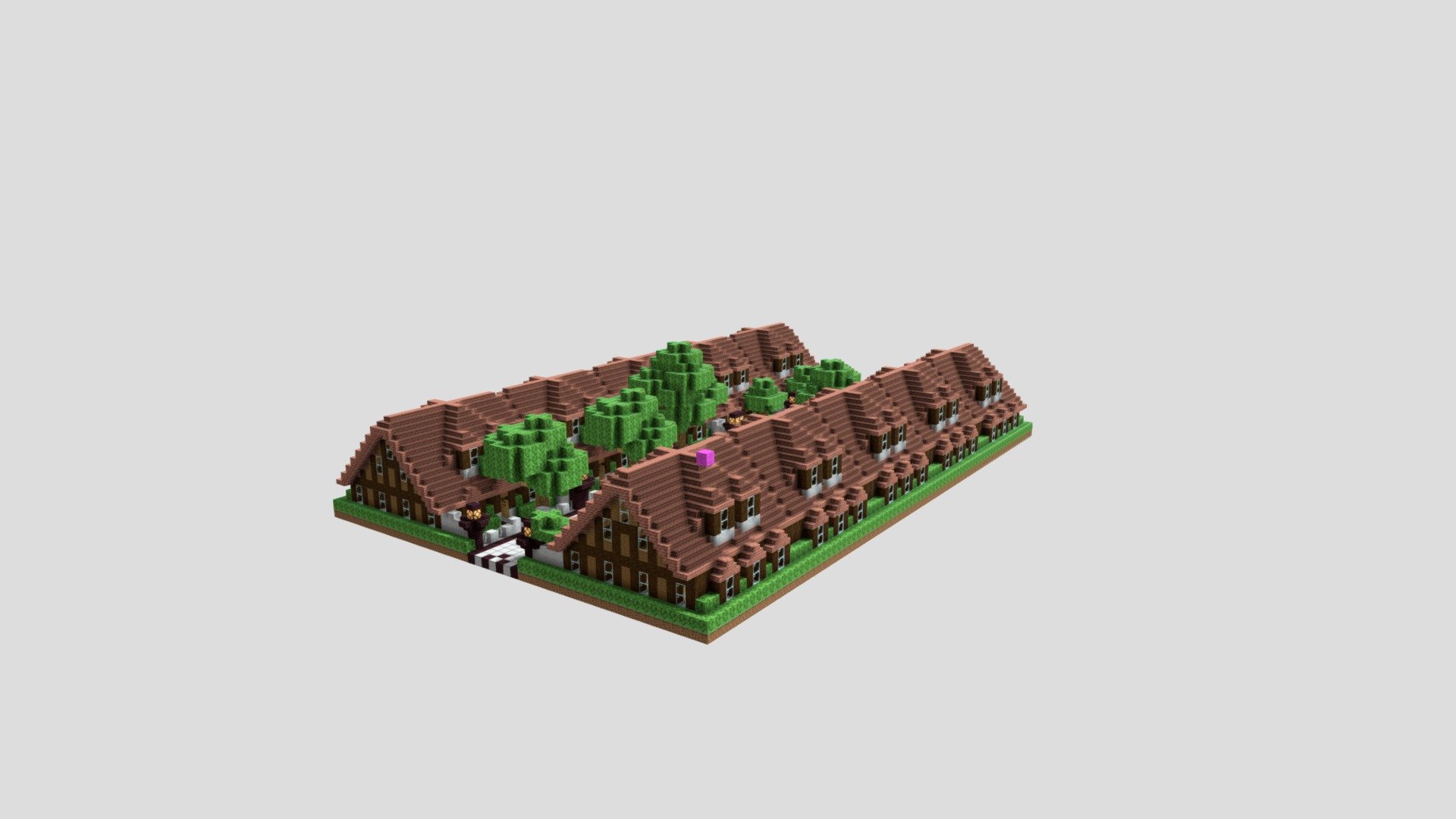 small-village - Download Free 3D model by madexc [8df655a] - Sketchfab