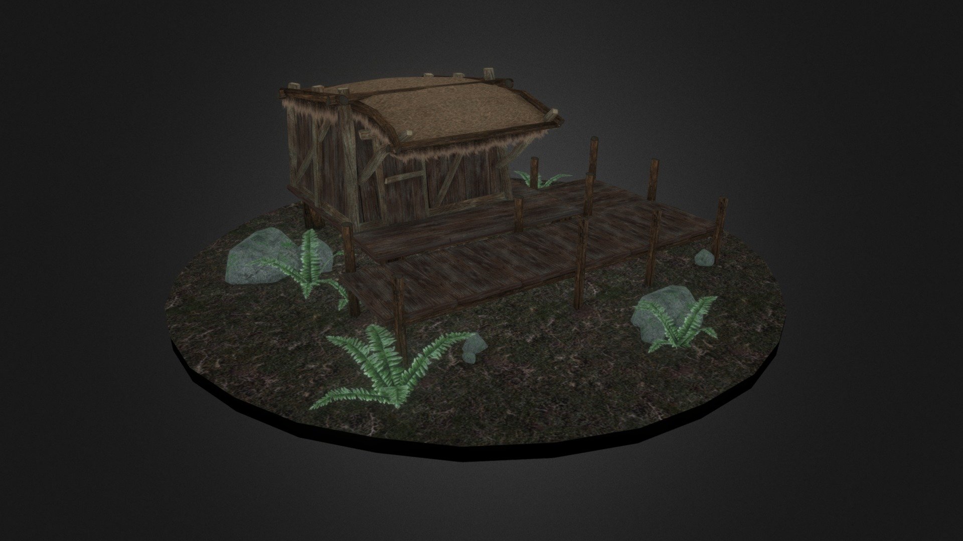 Swamp Shack - Download Free 3D model by Avgust9 [8df780d] - Sketchfab