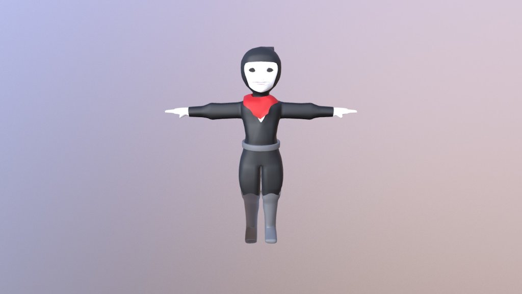 Ninja - 3D model by pberges [8df7b2c] - Sketchfab