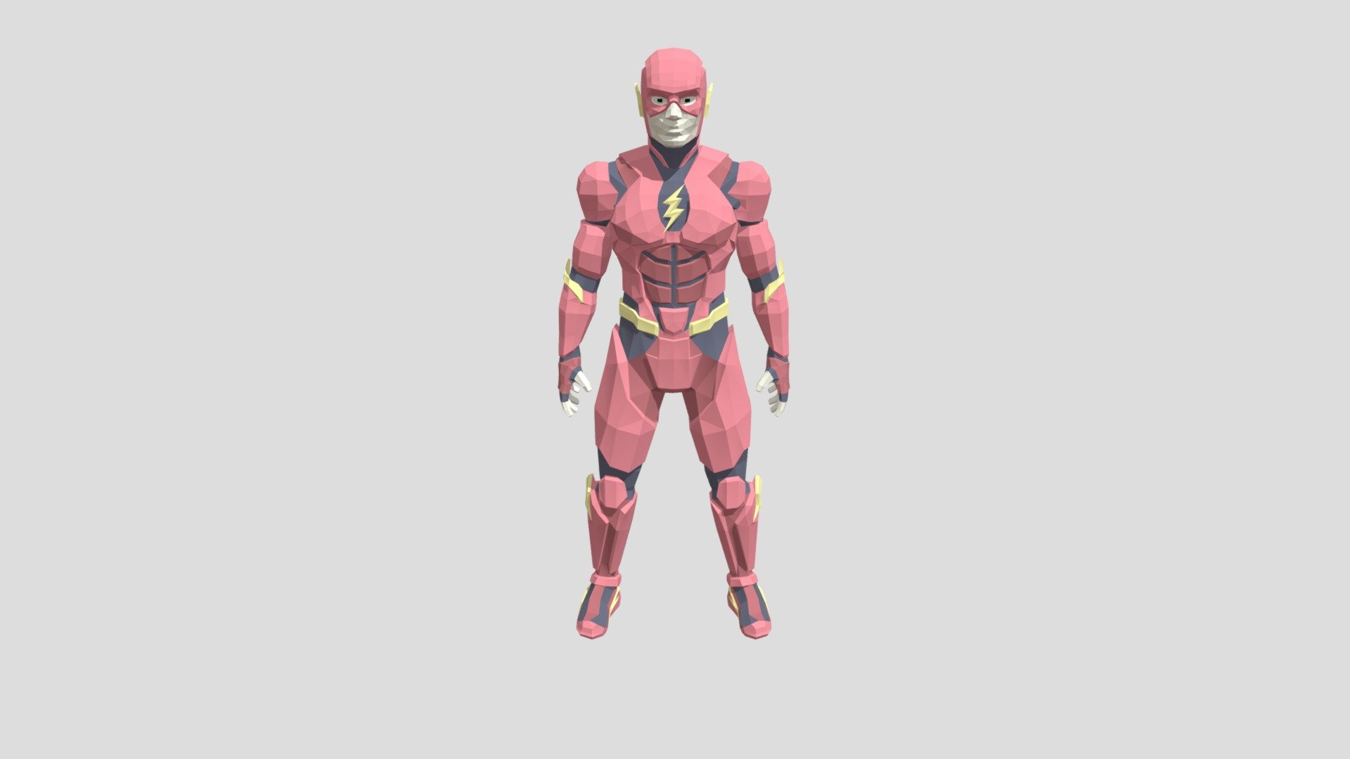 Flash-rigged - 3D model by pshahana74 [8df7d18] - Sketchfab