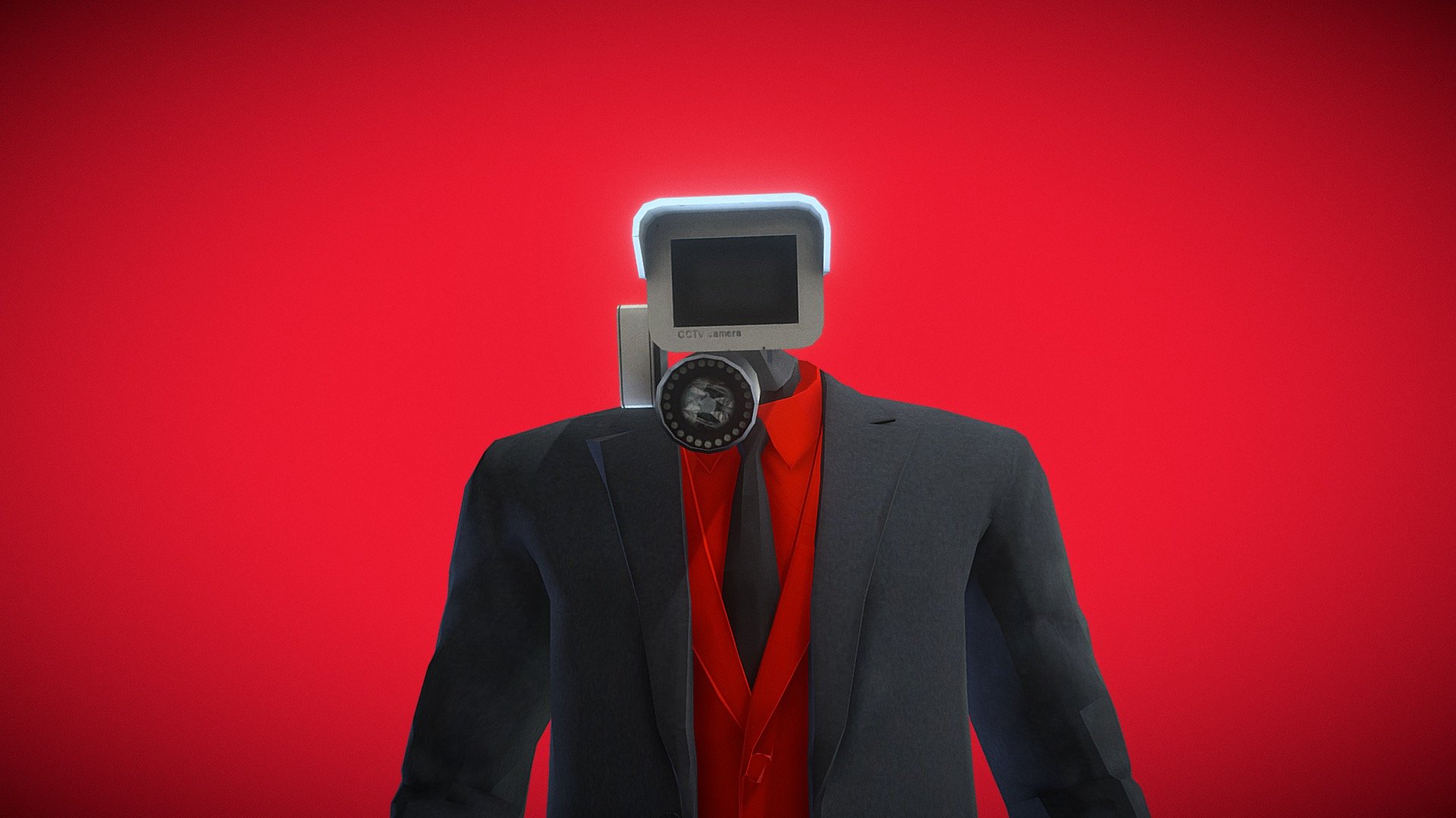 Red Cameraman - Download Free 3D model by Void (@Void.com) [8df8166 ...