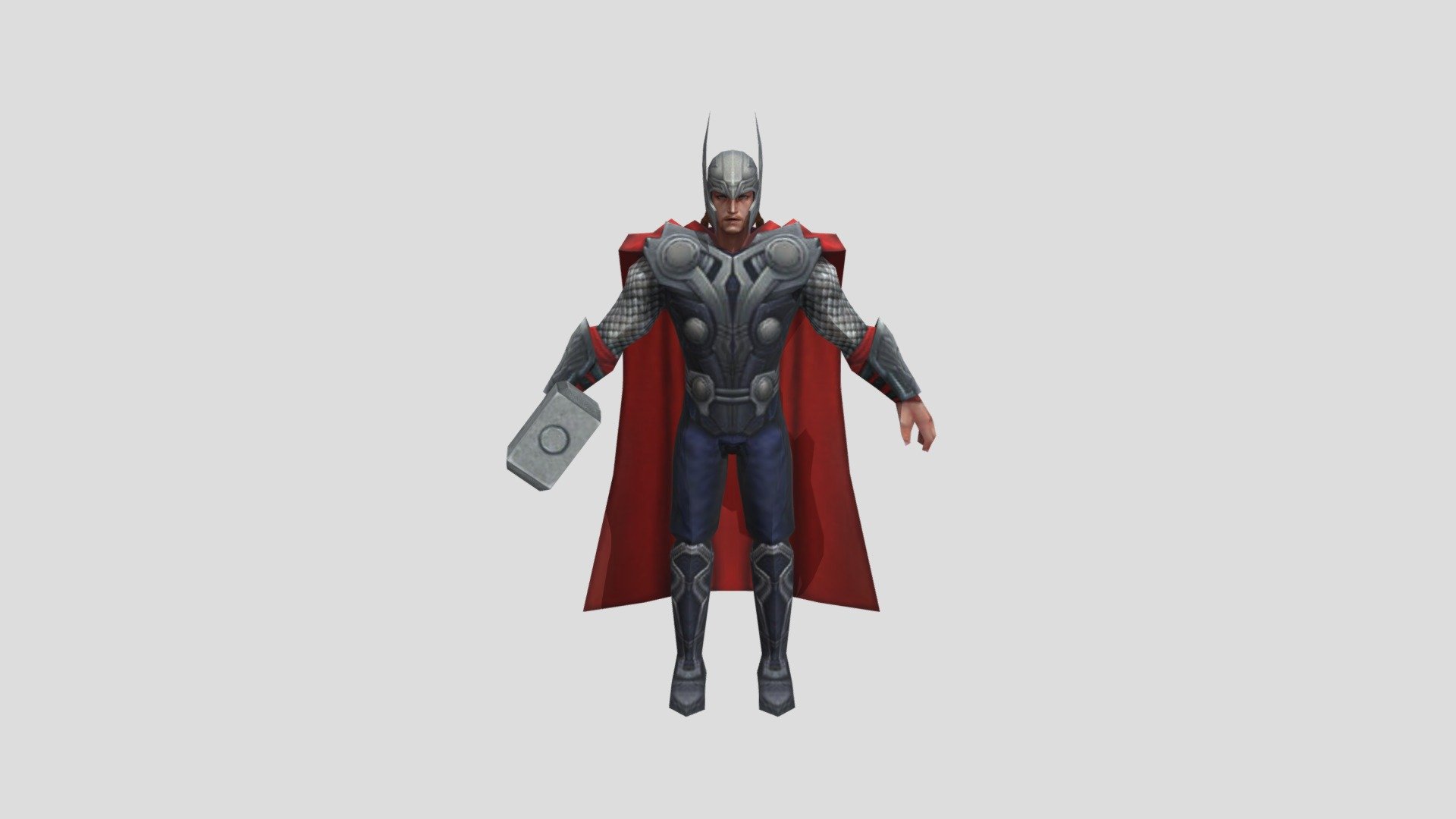 Mobile - Marvels Future Fight - Thor Avengers - 3D model by spider-zip3 ...