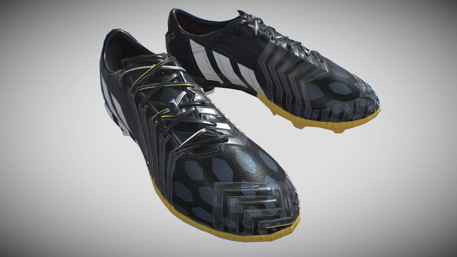 Football Boots - 3D model by djkorg [8df9adb] - Sketchfab