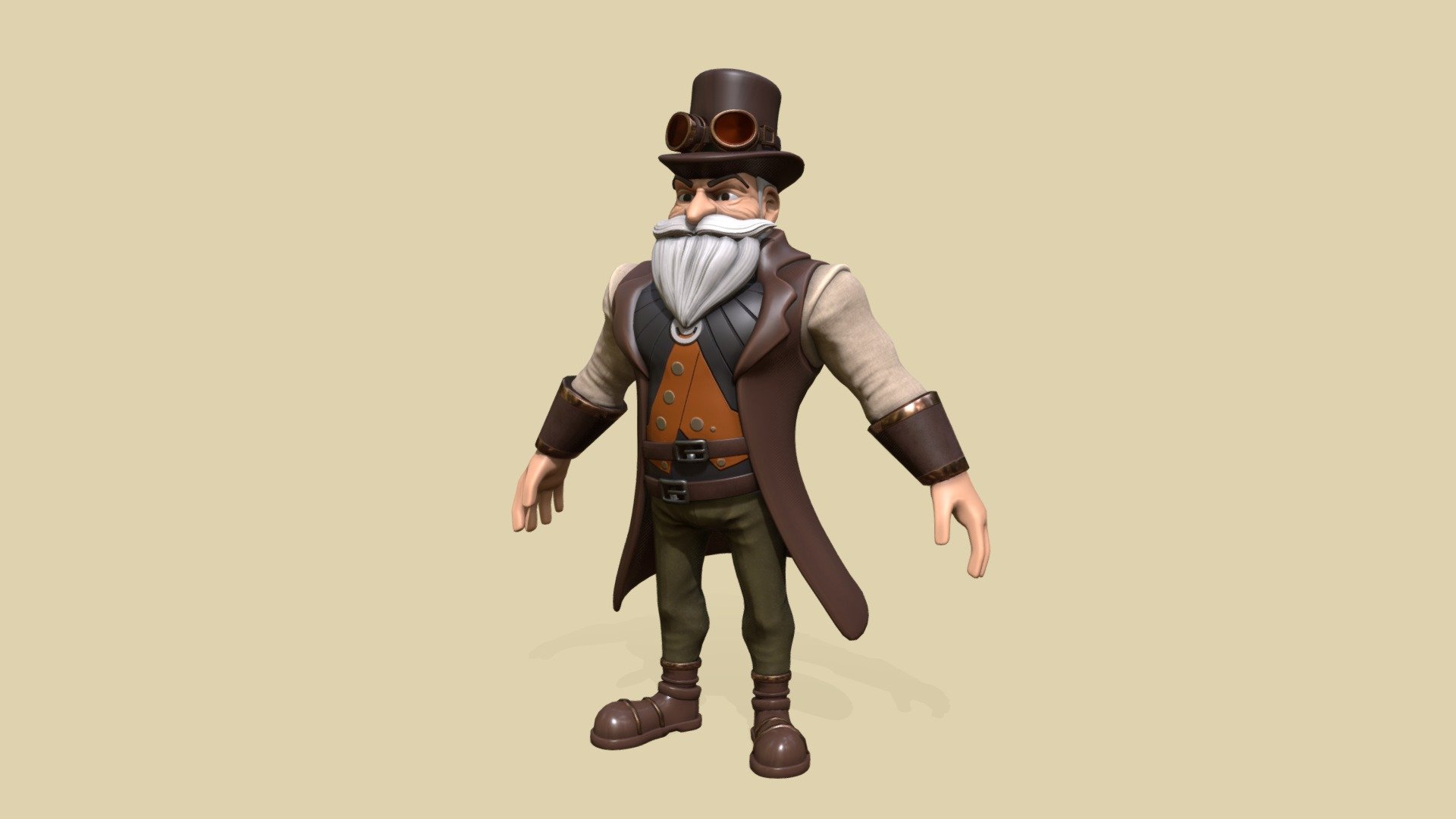 Steampunk Brewer - 3D model by FelipeMauro [8df9bd9] - Sketchfab