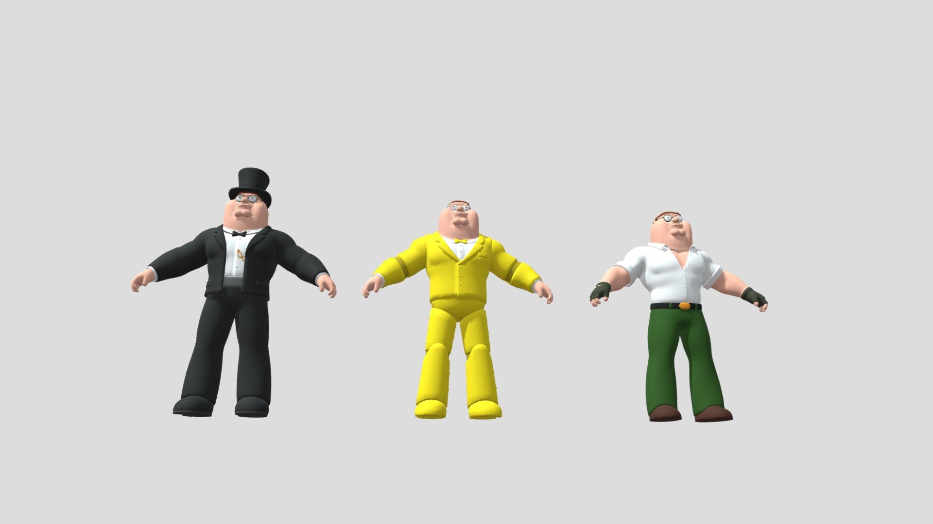 family guy peter griffin - Download Free 3D model by atrhyuios67dtyuh [8dfa60c] - Sketchfab