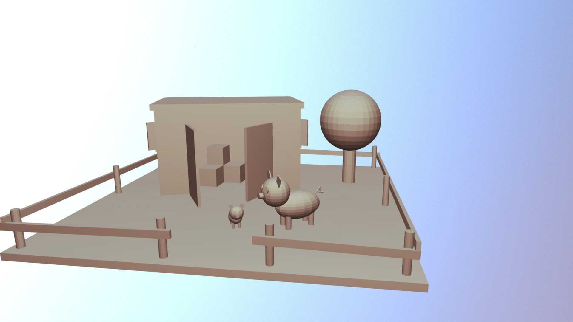 Primitive Exercise - 3D model by elmatzo [8dfaf49] - Sketchfab