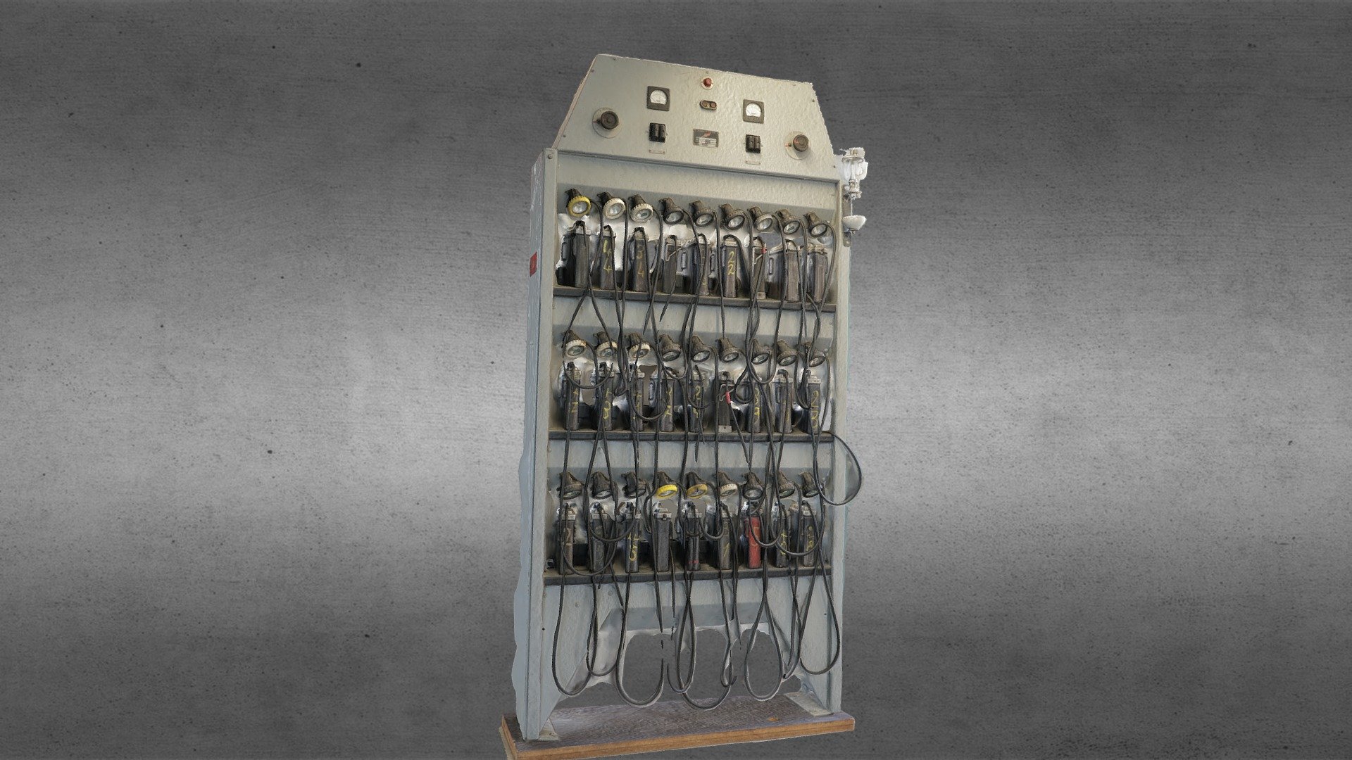 Lamp charger rack - Download Free 3D model by 3dnederlandsmijnmuseum ...