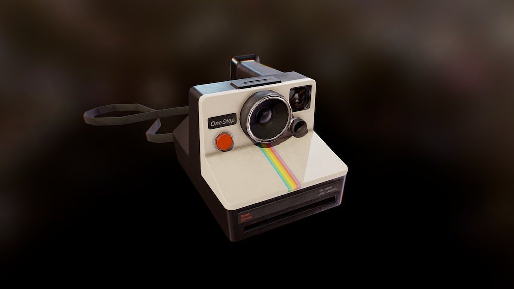 Polaroid Camera - 3D model by pixelful [8dfd791] - Sketchfab
