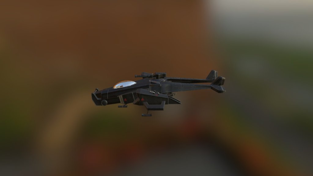 Gunship - 3D model by lorddisel [8dfffaf] - Sketchfab