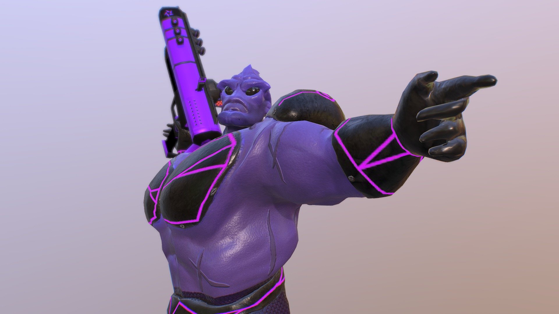 Alien Tank - 3D model by Ashe (@Ashe52) [8e001e4] - Sketchfab