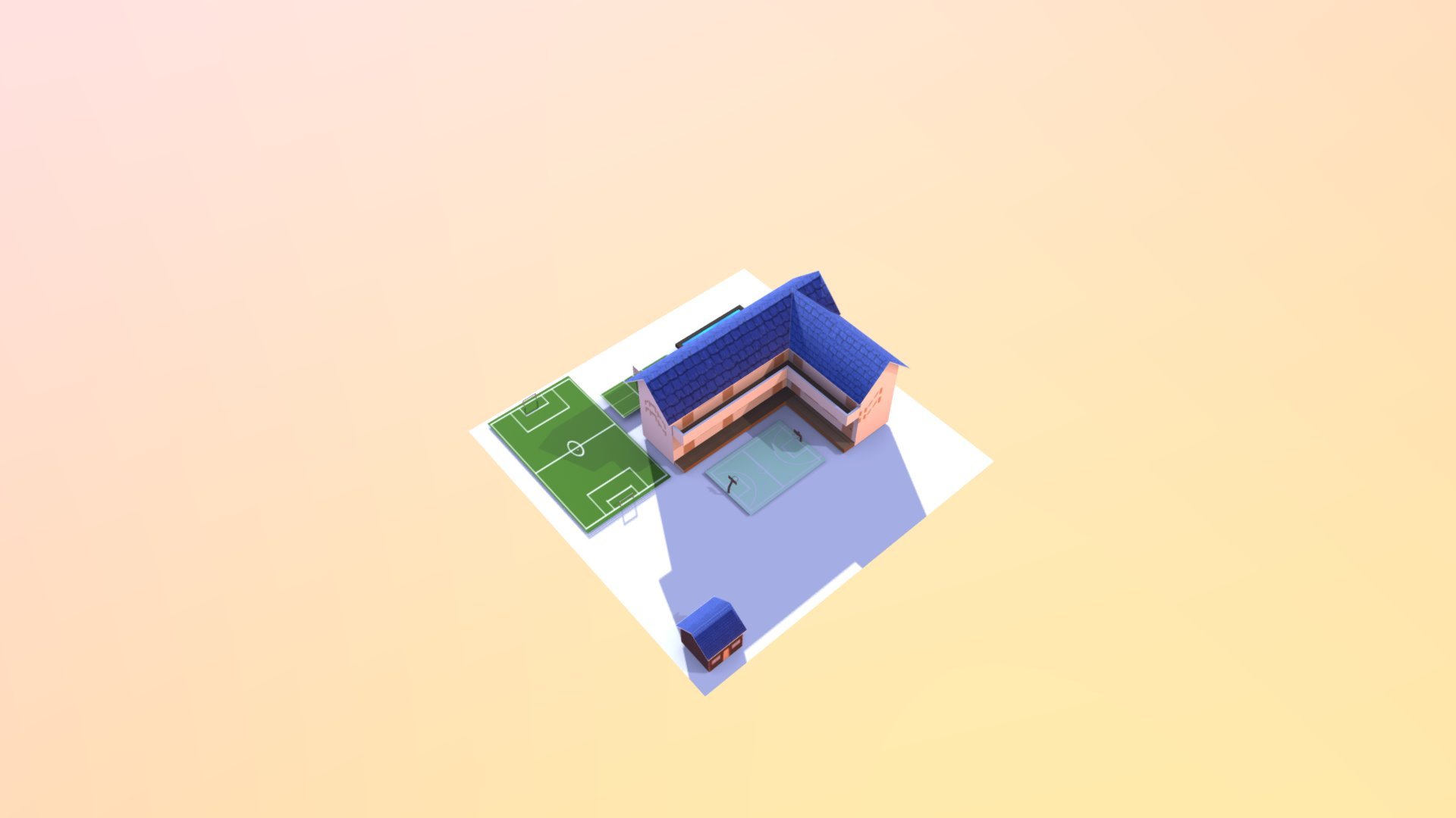 Sekolah_murid - 3D model by irfanmurtadha [8e00c76] - Sketchfab